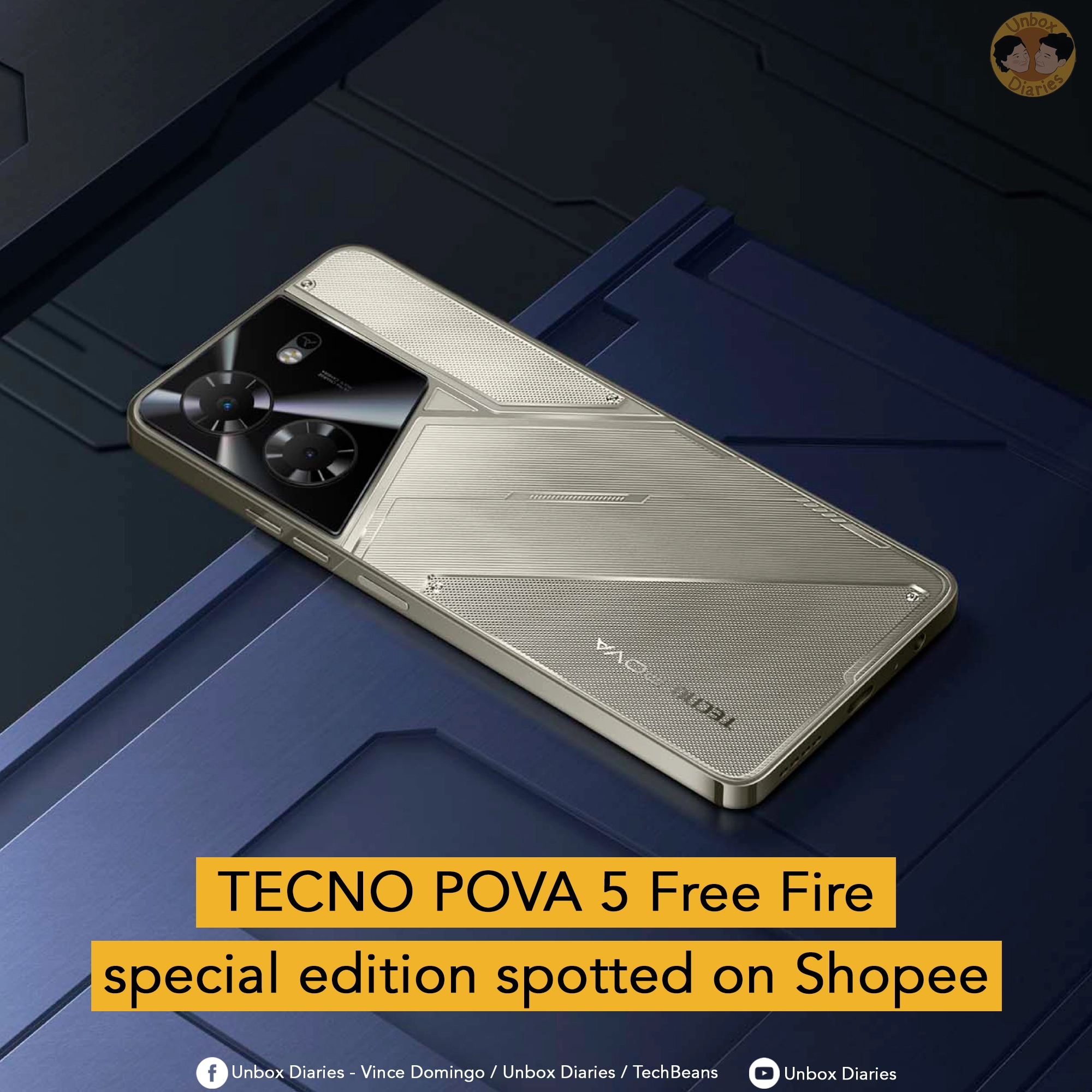 TECNO POVA 5 Free Fire special edition price and specs revealed - Unbox Diaries