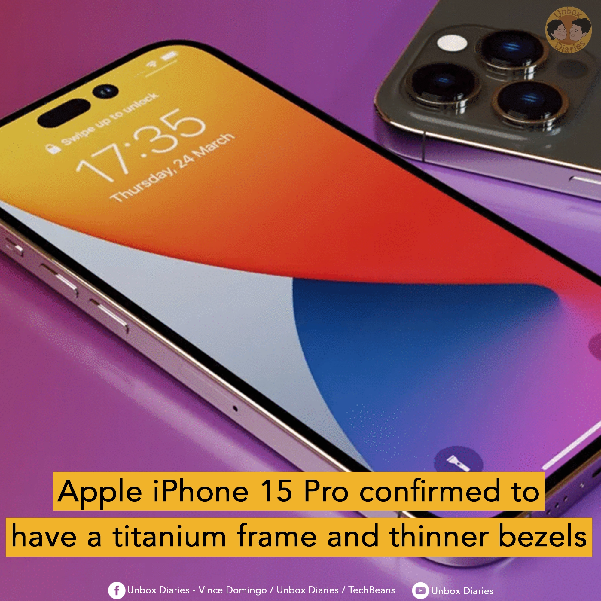 Apple iPhone 15 Pro confirmed to have a titanium frame and thinner ...