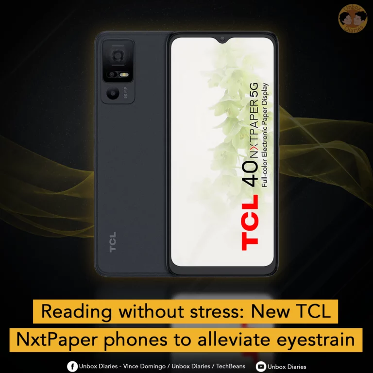 Beat eye strain with TCL NXTPaper phones when reading - Unbox Diaries