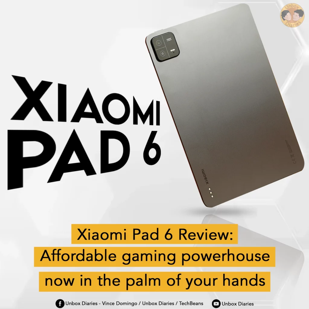 Xiaomi Pad 6 review: finally, an affordable gaming tablet - Unbox Diaries