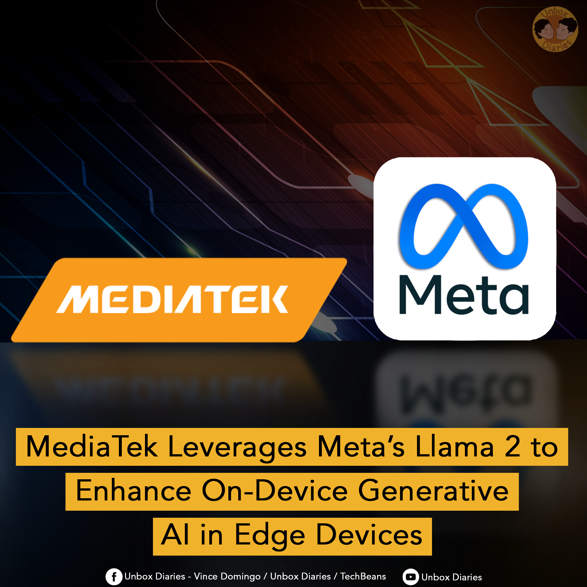 MediaTek Leverages Meta’s Llama 2 to Enhance On-Device Generative AI in Edge Devices - Unbox Diaries