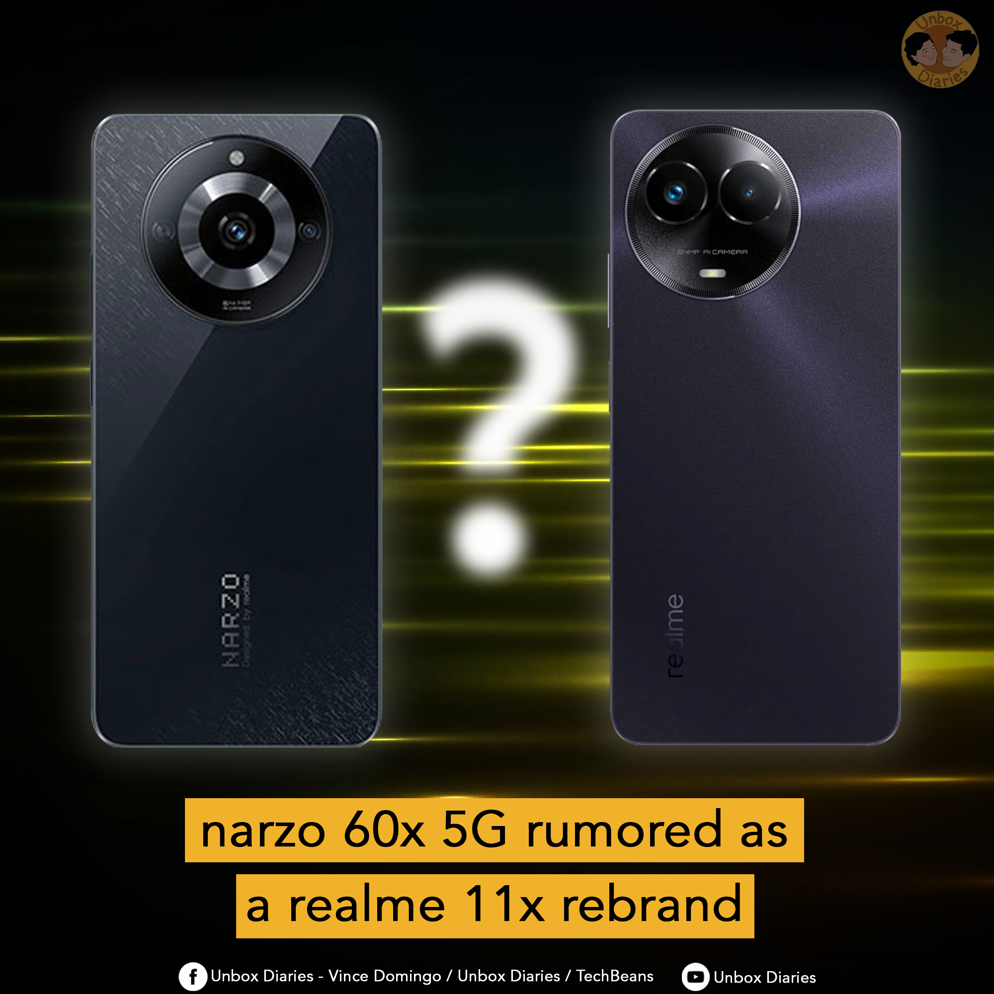 narzo 60x 5G rumored as a realme 11x rebrand - Unbox Diaries