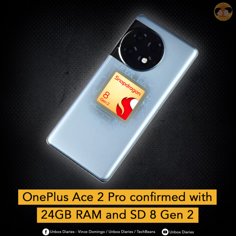 OnePlus Ace 2 Pro confirmed with 24GB RAM and SD 8 Gen 2 - Unbox Diaries