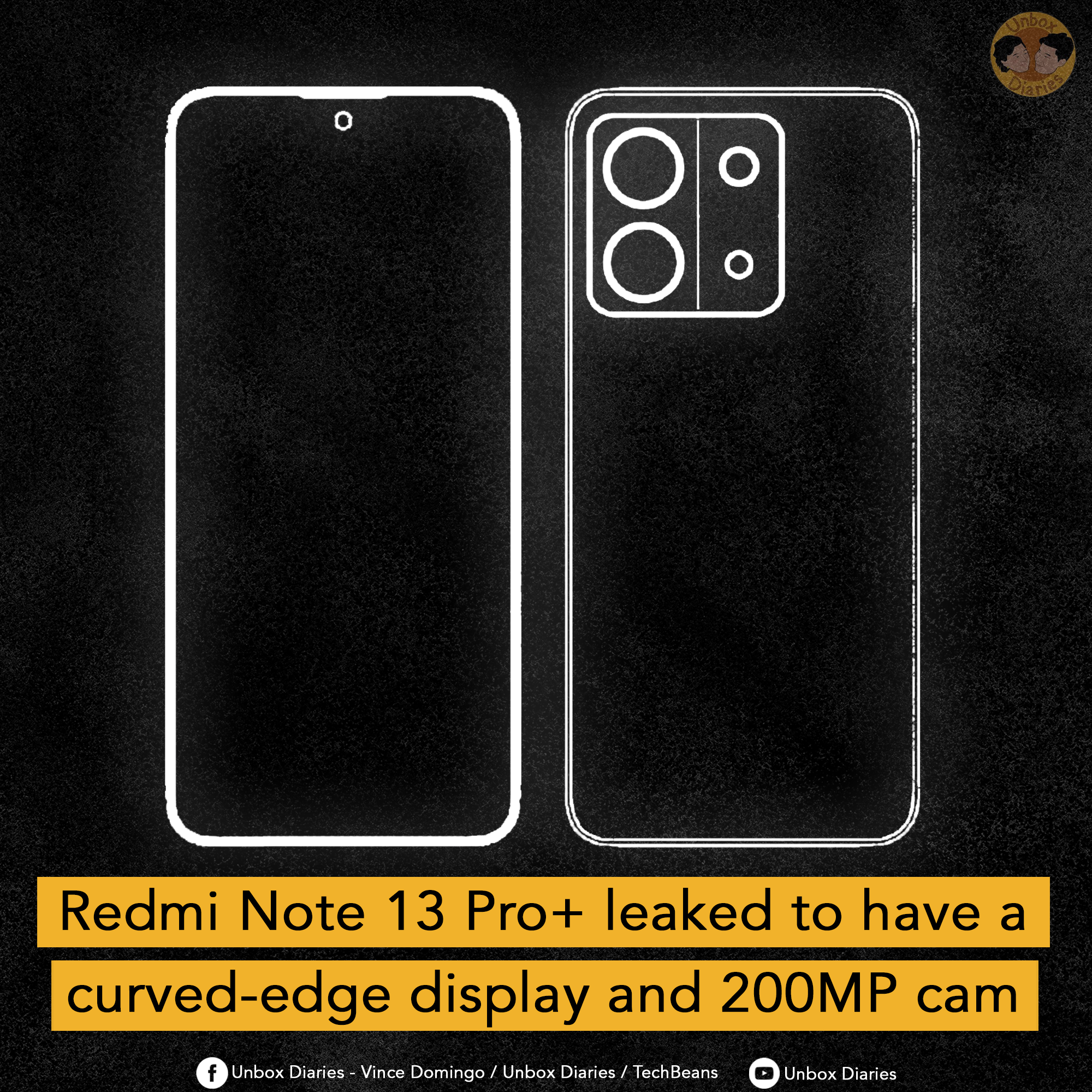 Redmi Note 13 Pro+ could be equipped with a curved-edge display and ...