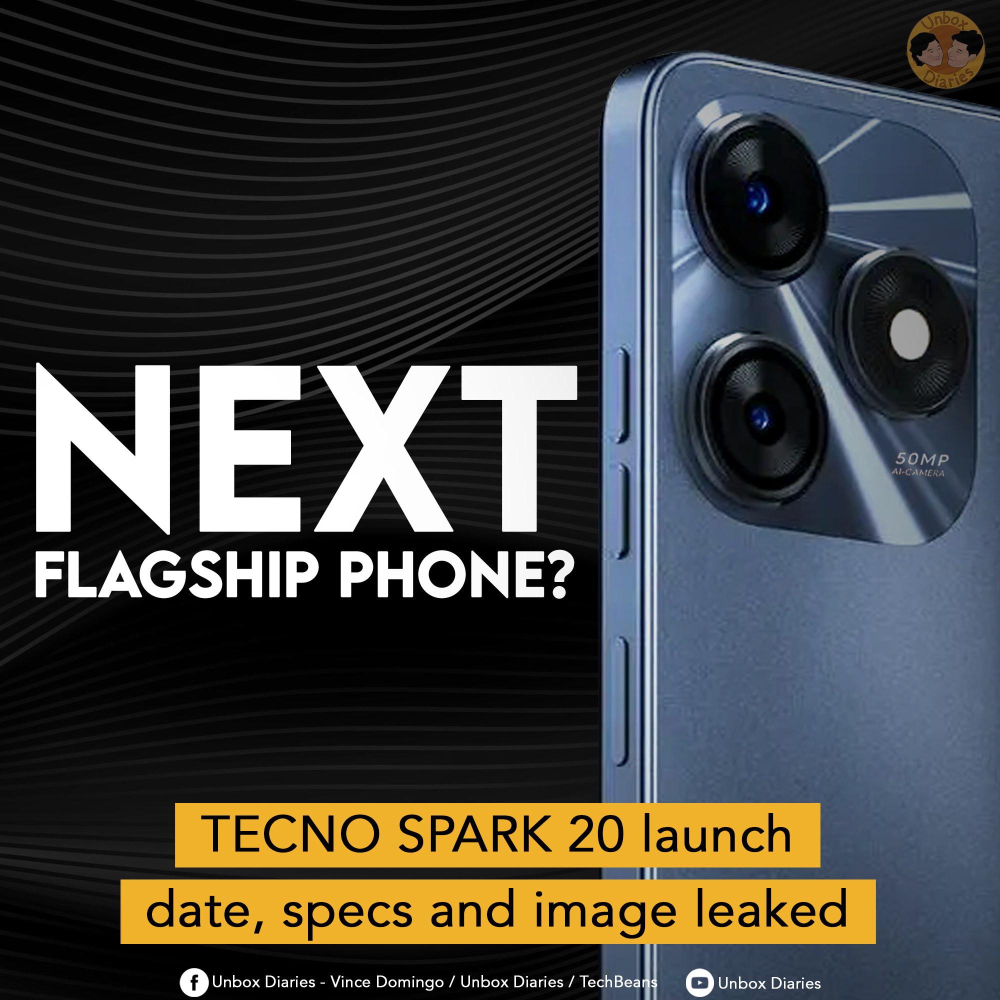 TECNO SPARK 20 launch date, specs and image leaked - Unbox Diaries