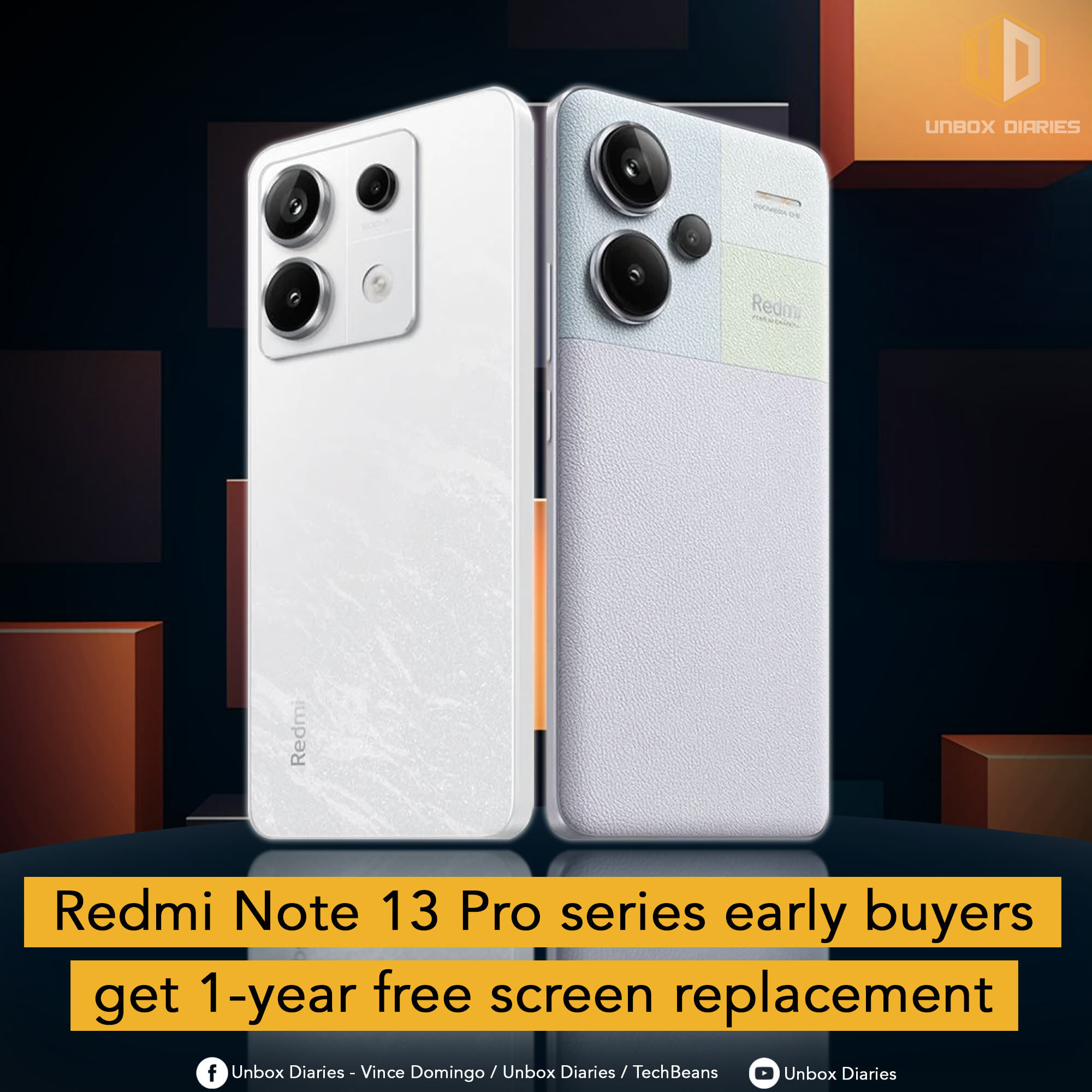 Redmi Note 13 Pro series early buyers get 1-year free screen ...