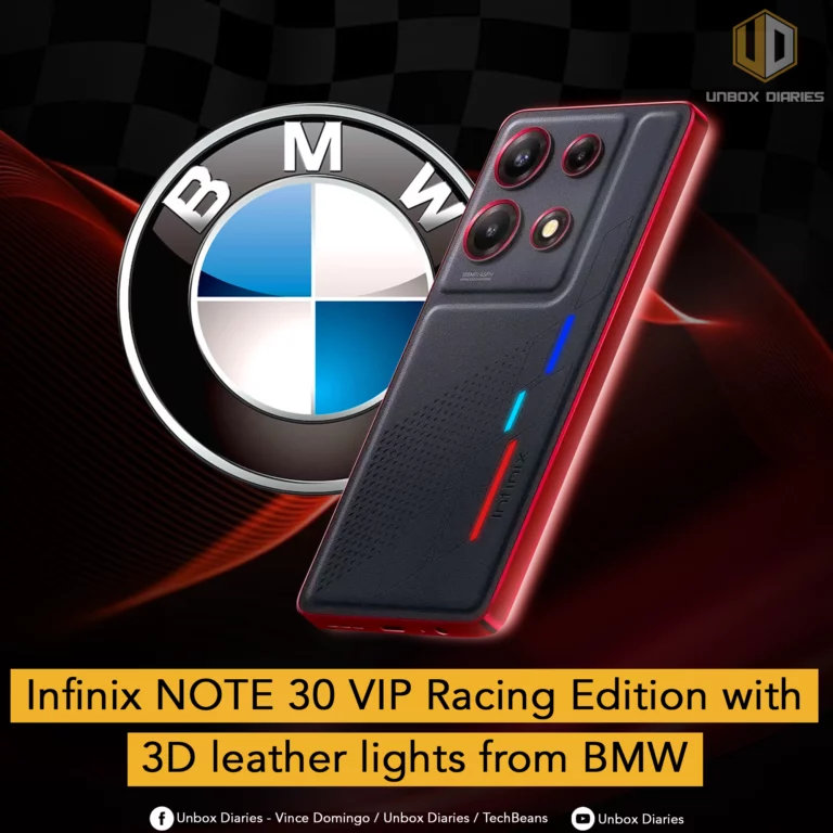 BMW collabs with Infinix for NOTE 30 VIP Racing Edition - Unbox Diaries