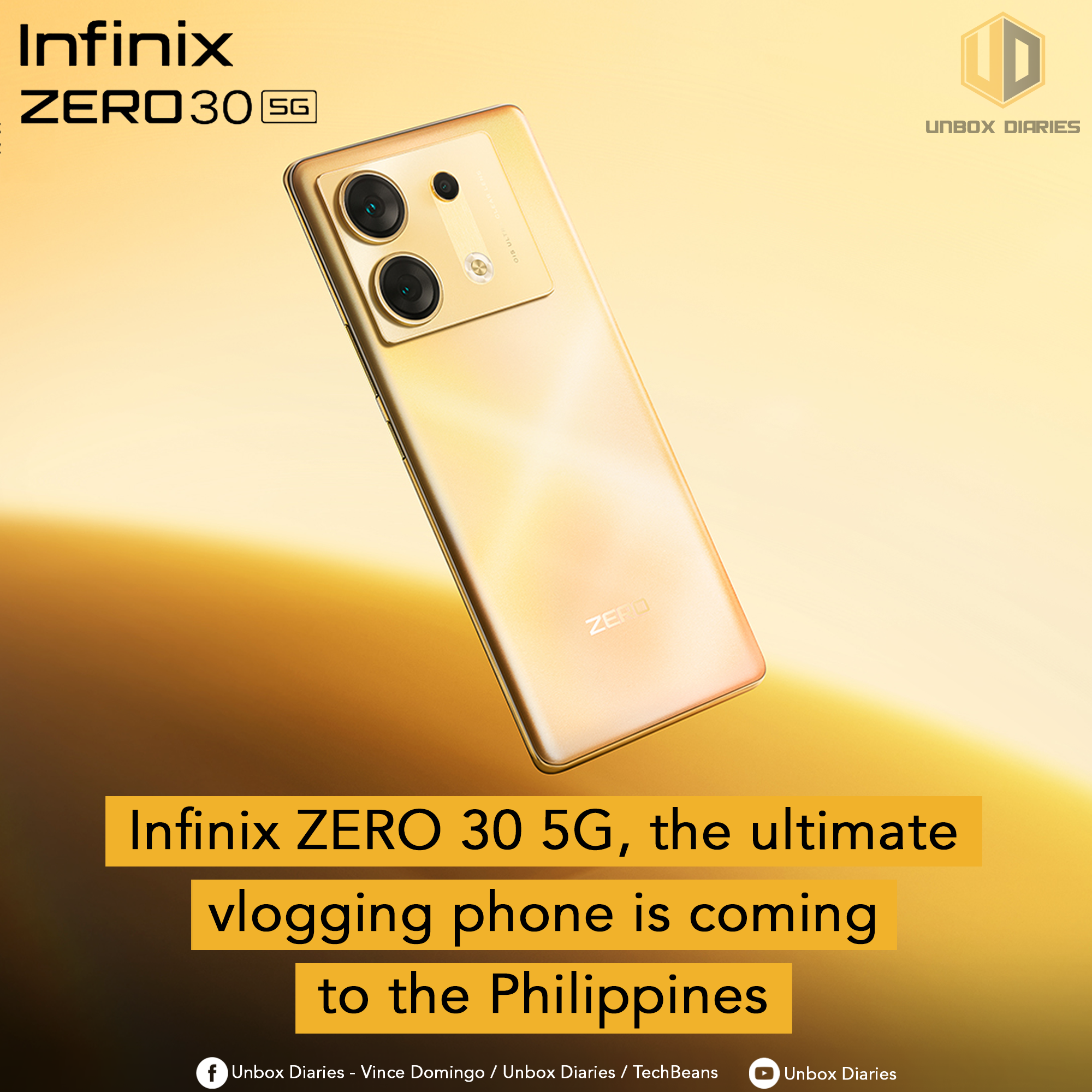 Infinix ZERO 30 5G, the ultimate vlogging phone is coming to the ...