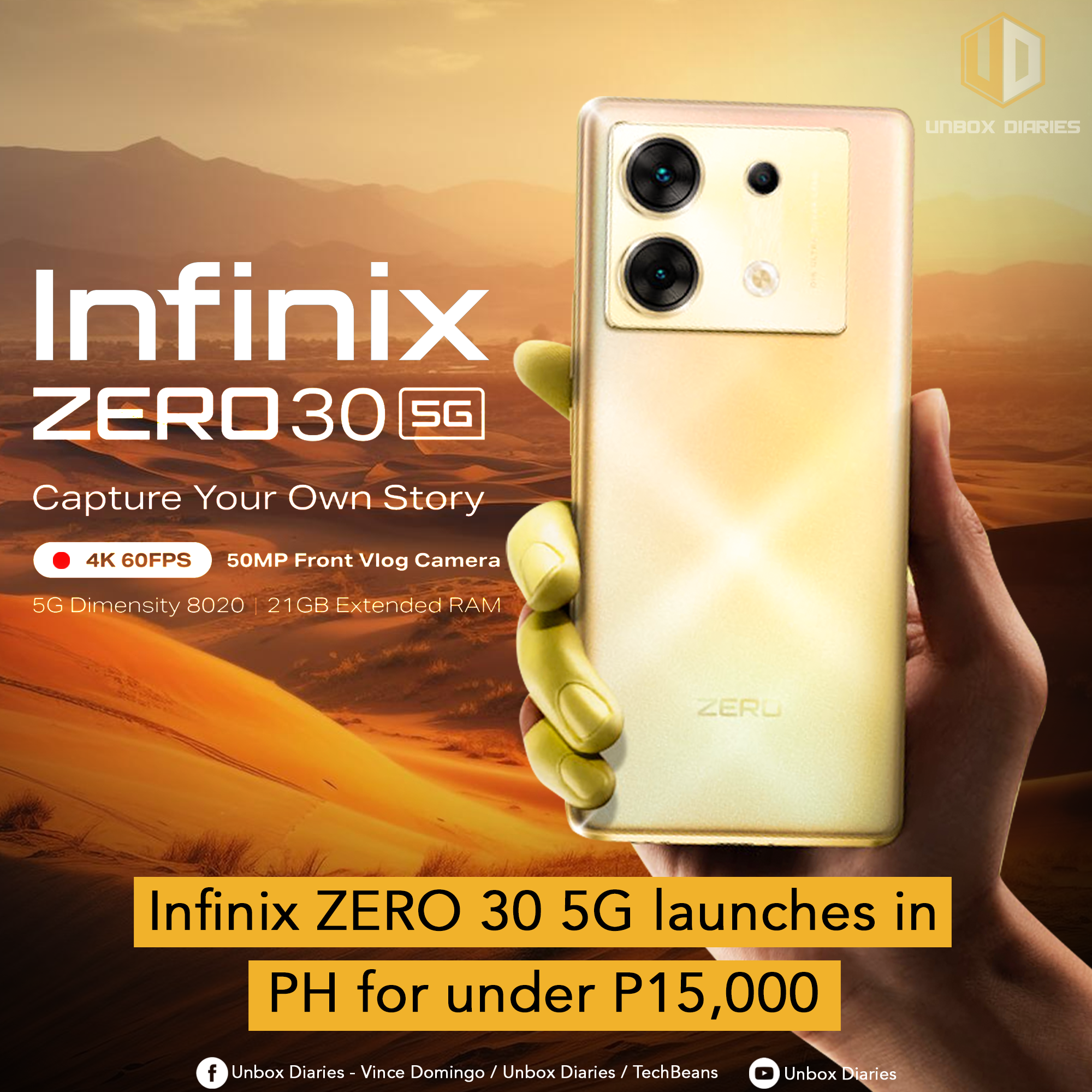 Infinix ZERO 30 5G launches in PH for under ₱15,000 - Unbox Diaries