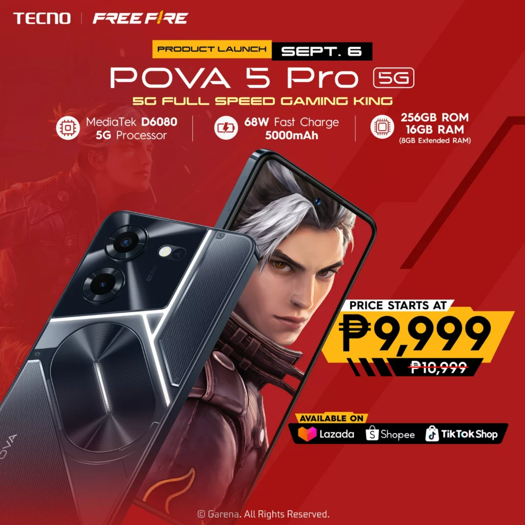 TECNO POVA 5 Pro: Ultimate gaming buddy with Dimensity 6080, 68w charging, and 5G - Unbox Diaries