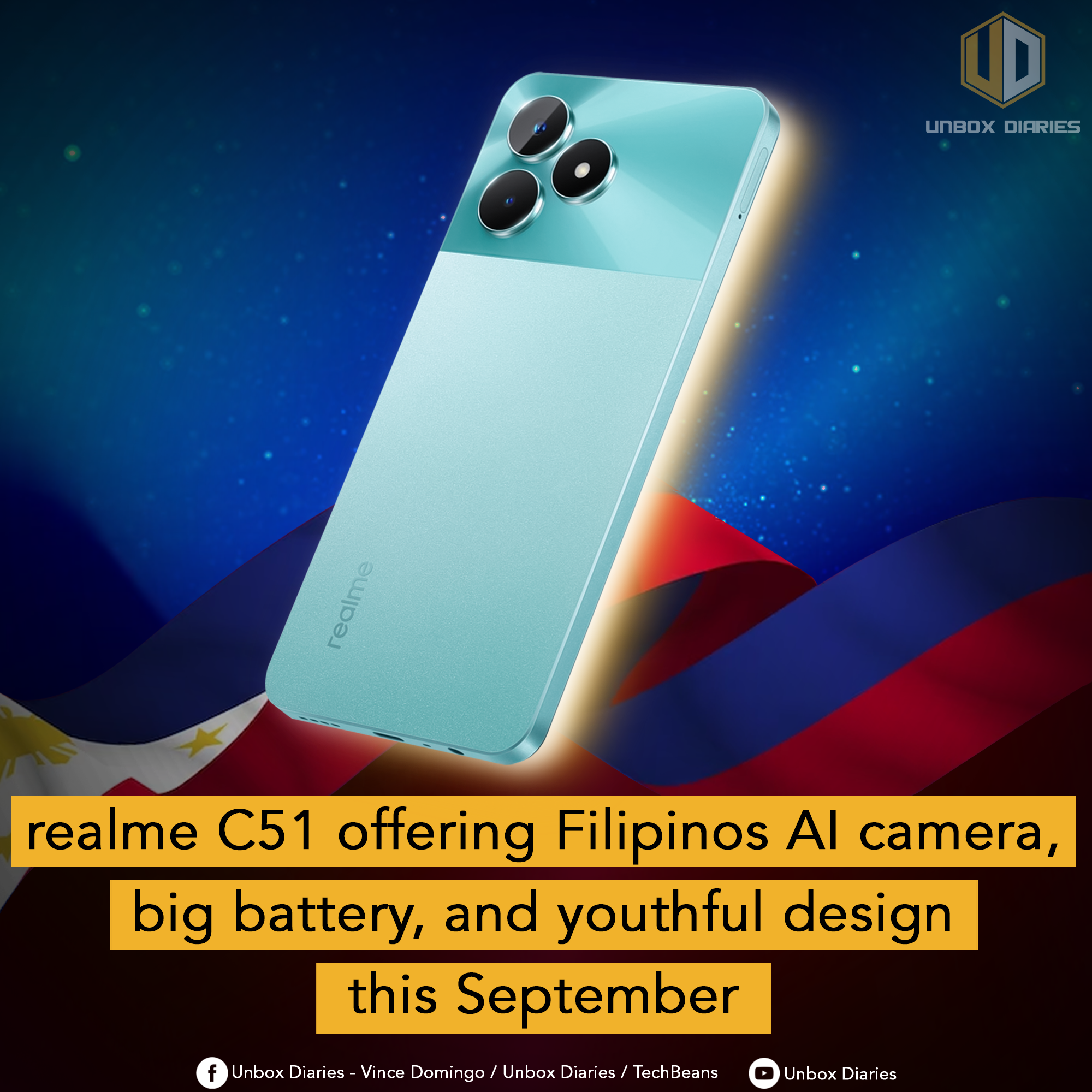 realme C51 offering Filipinos AI camera, big battery, and youthful ...
