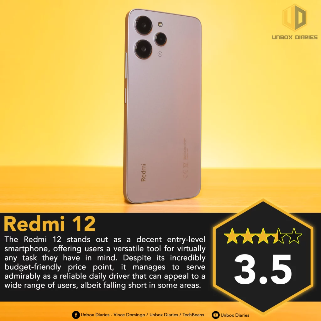 Redmi 12 Review - Affordability and style packaged into one - Unbox Diaries