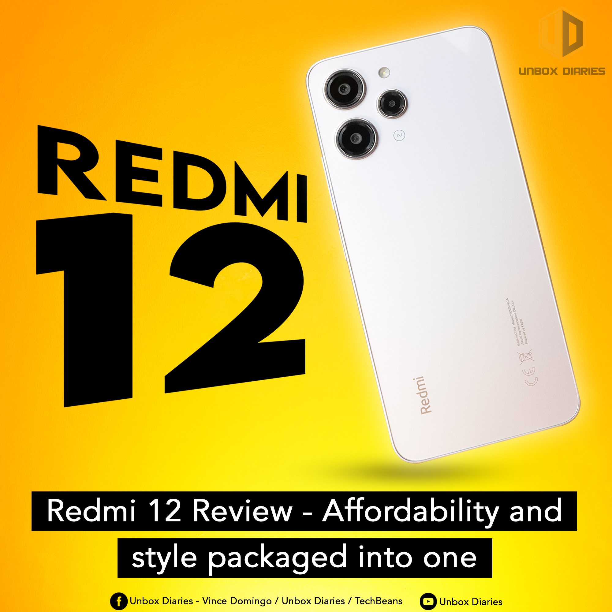 Redmi 12 Review - Affordability and style packaged into one - Unbox Diaries