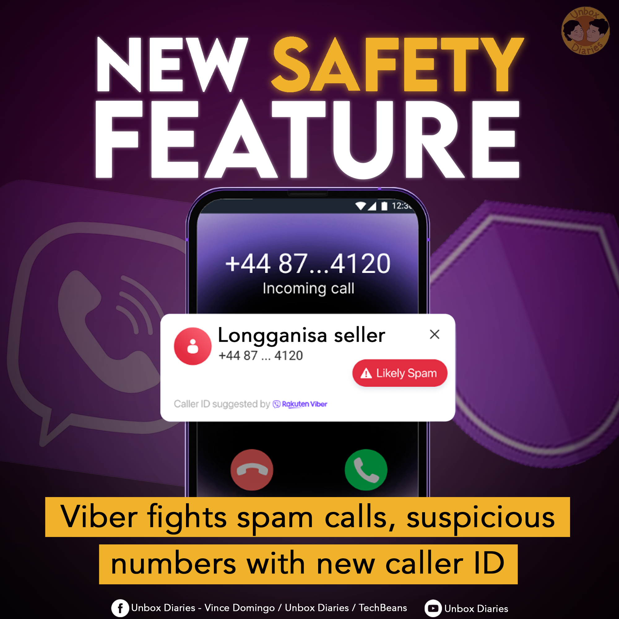 Viber fights spam calls, suspicious numbers with new caller ID - Unbox ...