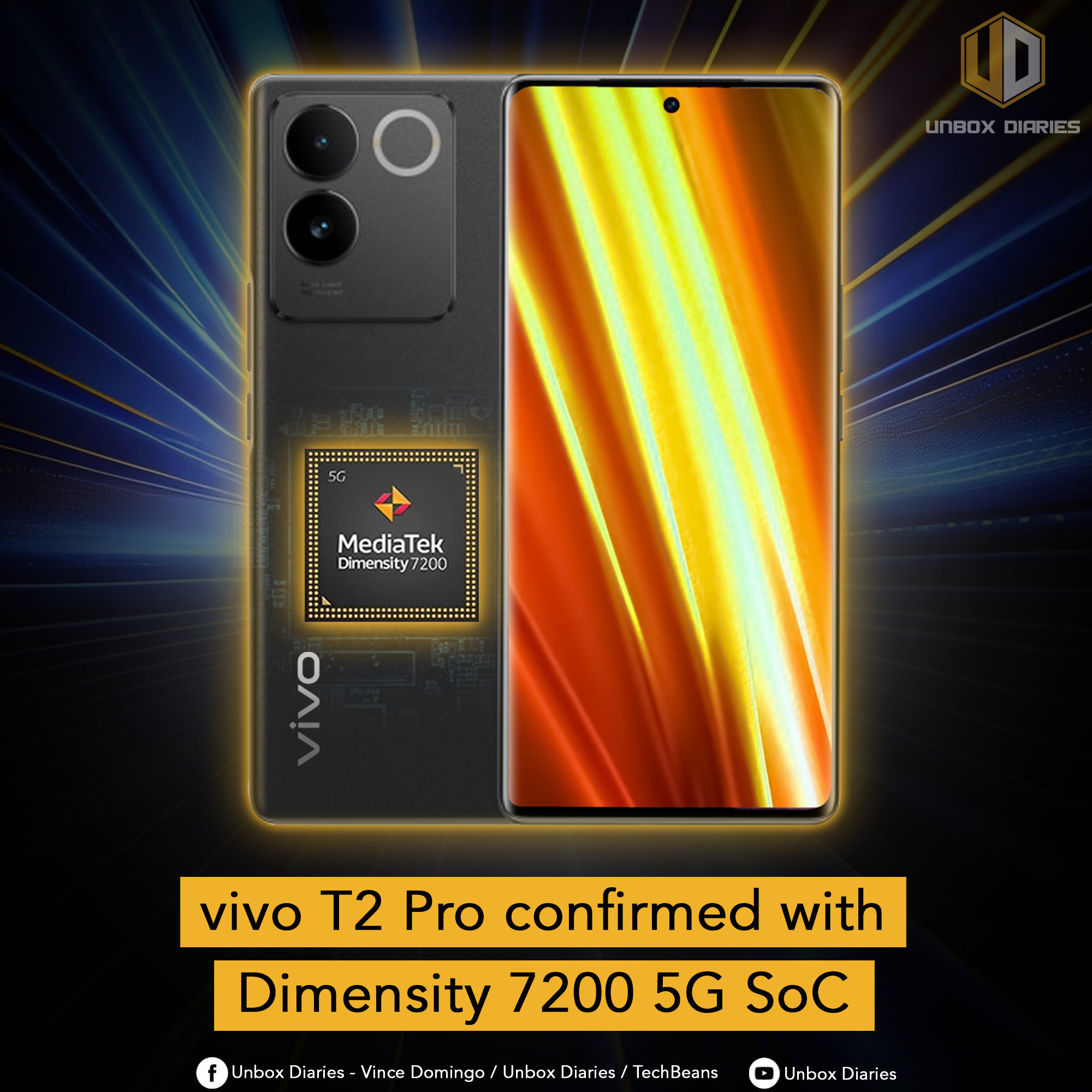 vivo T2 Pro launching date announced, confirmed with Dimensity 7200 5G ...