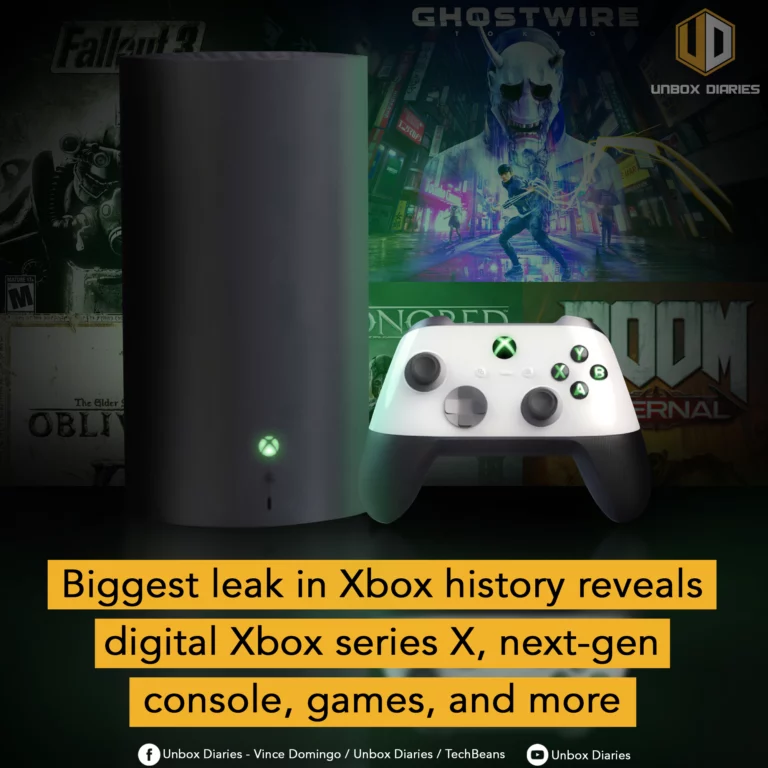 Biggest leak in Xbox history reveals digital Xbox series X, next-gen ...