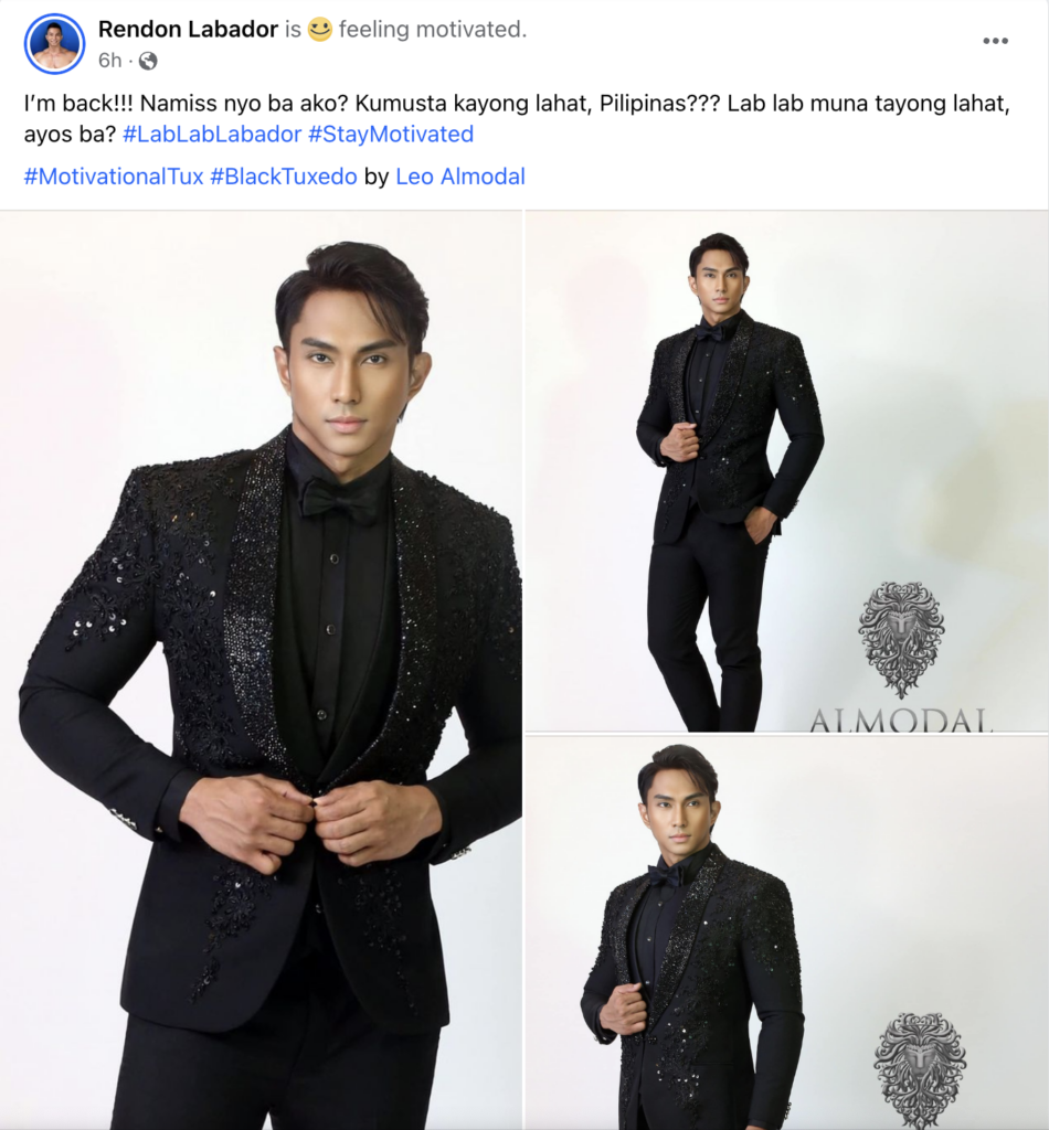 Rendon Labador rejoins Facebook: Is he reformed? - Unbox Diaries