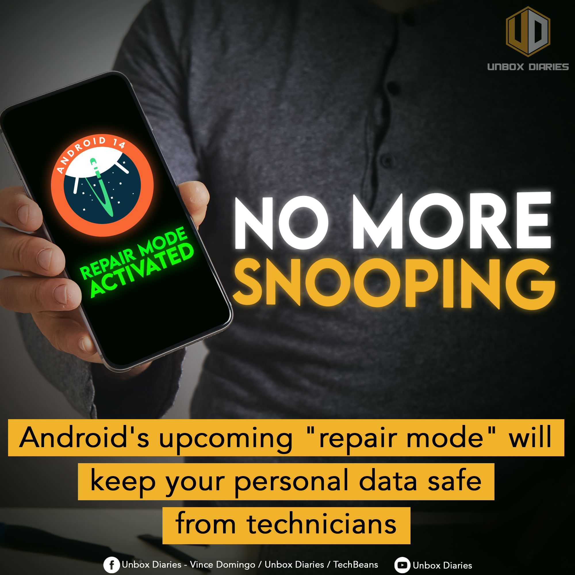 Android's upcoming "repair mode" will keep your personal data safe from ...