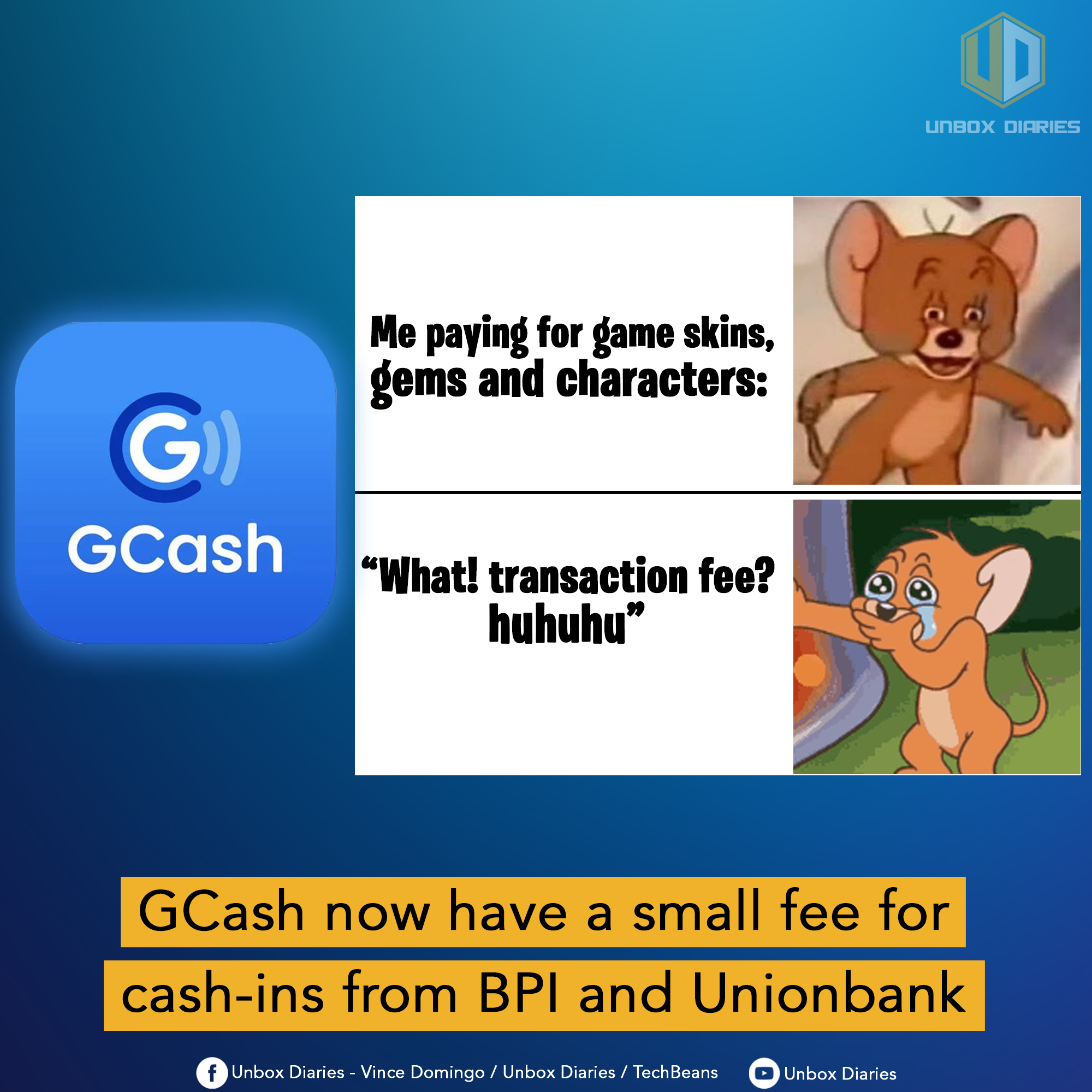 GCash now have Php 5 fee for cash-ins from BPI and Unionbank - Unbox ...
