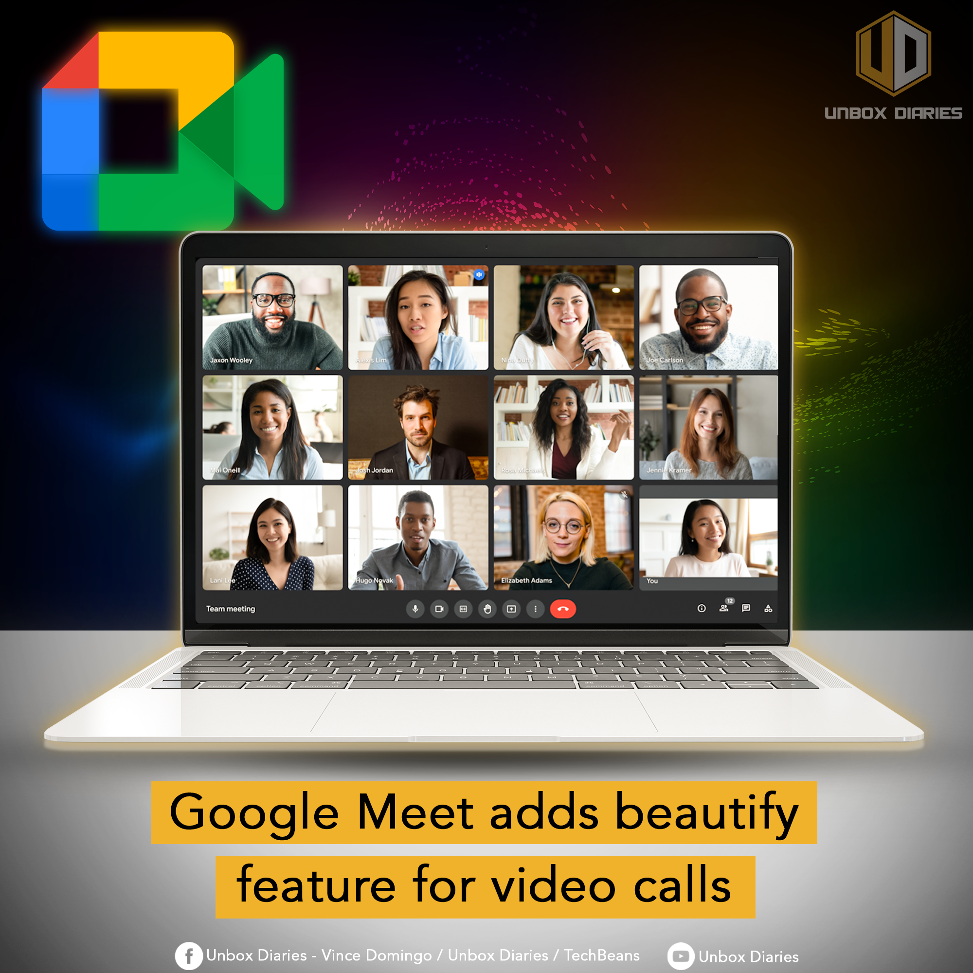 Google Meet adds beautify feature for video calls - Unbox Diaries