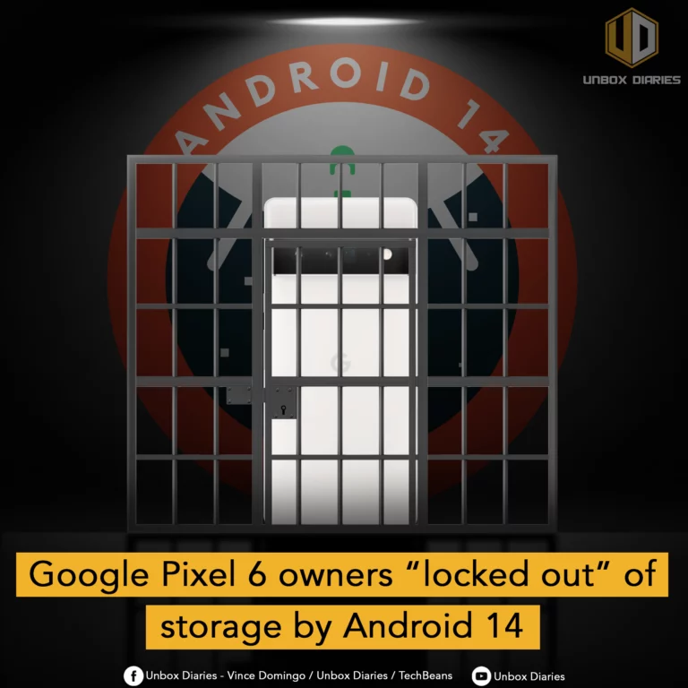 Google Pixel 6 owners “locked out” of storage by Android 14 - Unbox Diaries