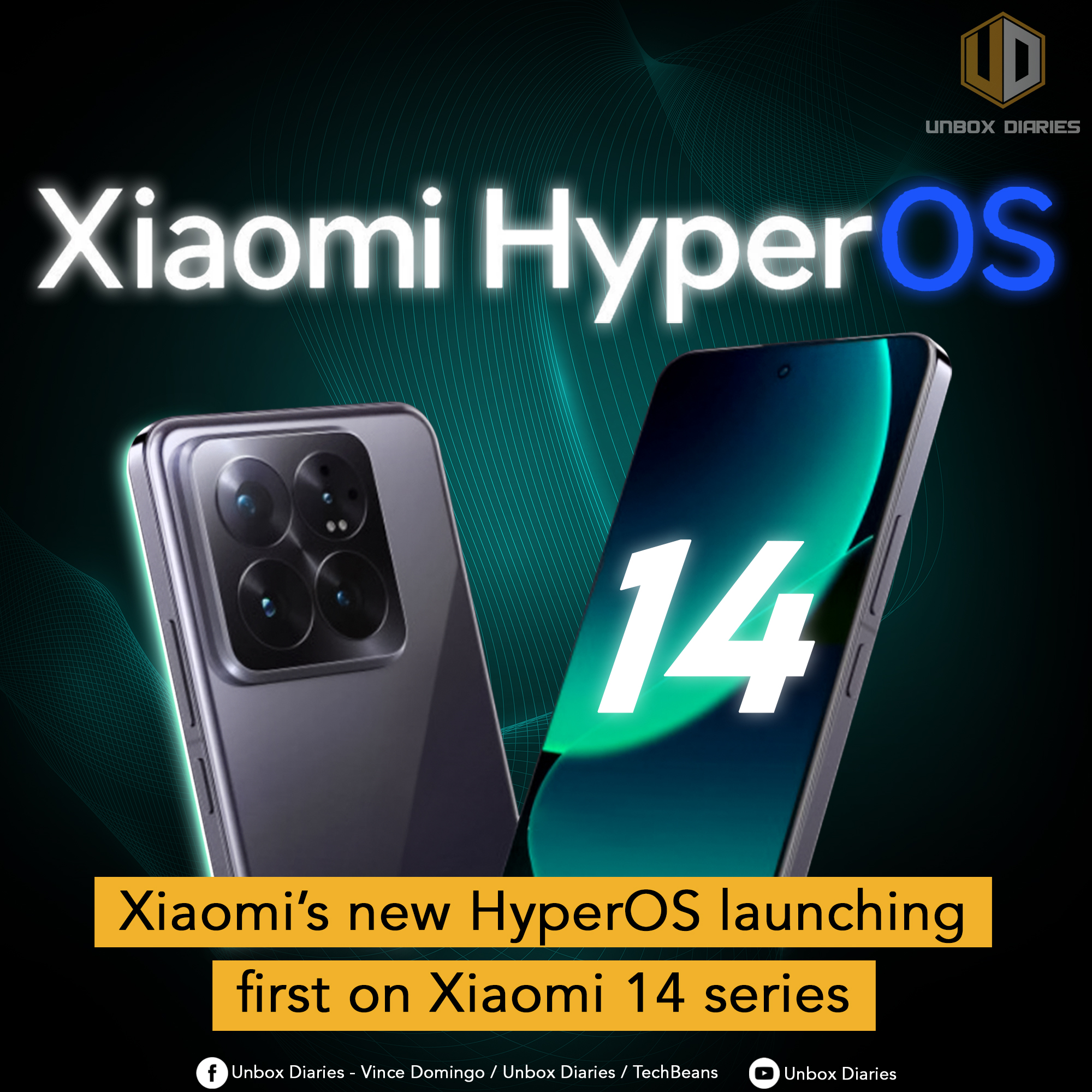 Xiaomi’s new HyperOS launching first on Xiaomi 14 series - Unbox Diaries