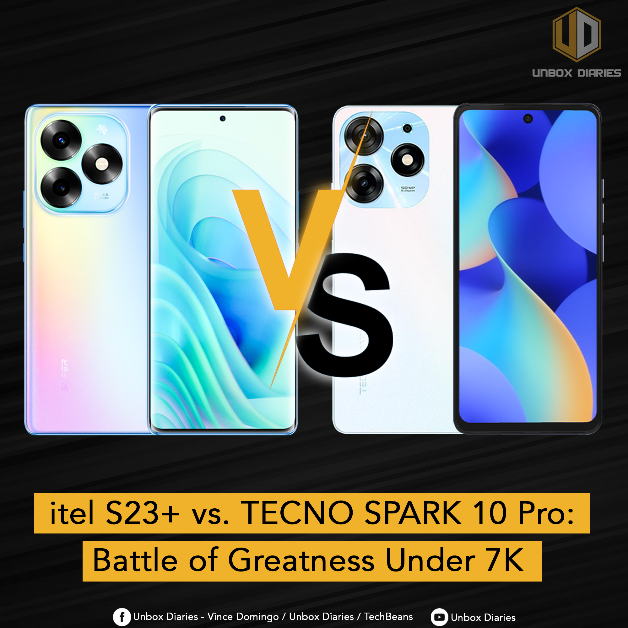 itel S23+ vs. TECNO SPARK 10 Pro: Battle of Greatness Under 7K - Unbox Diaries