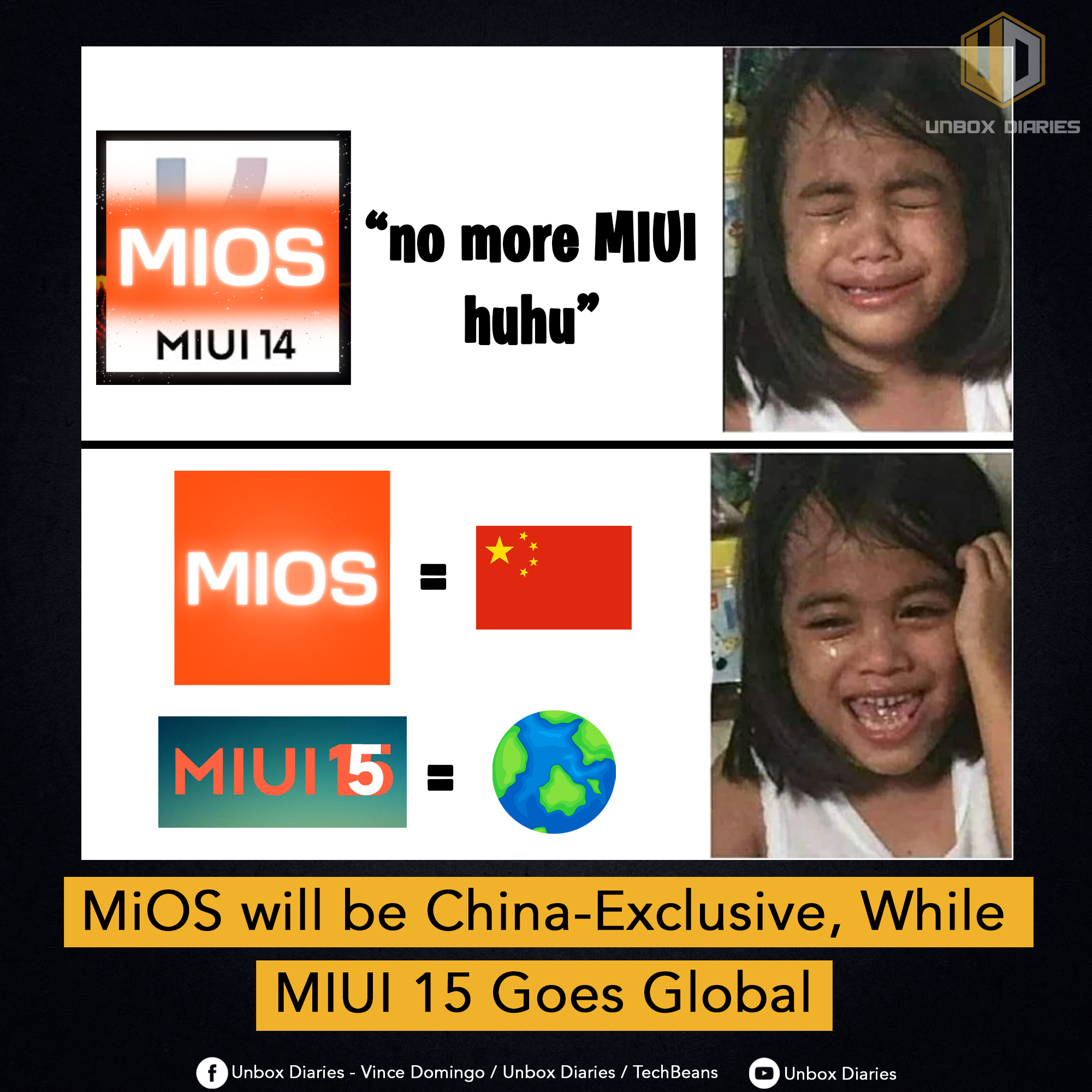 MiOS will be China-Exclusive, While MIUI 15 Goes Global - Unbox Diaries
