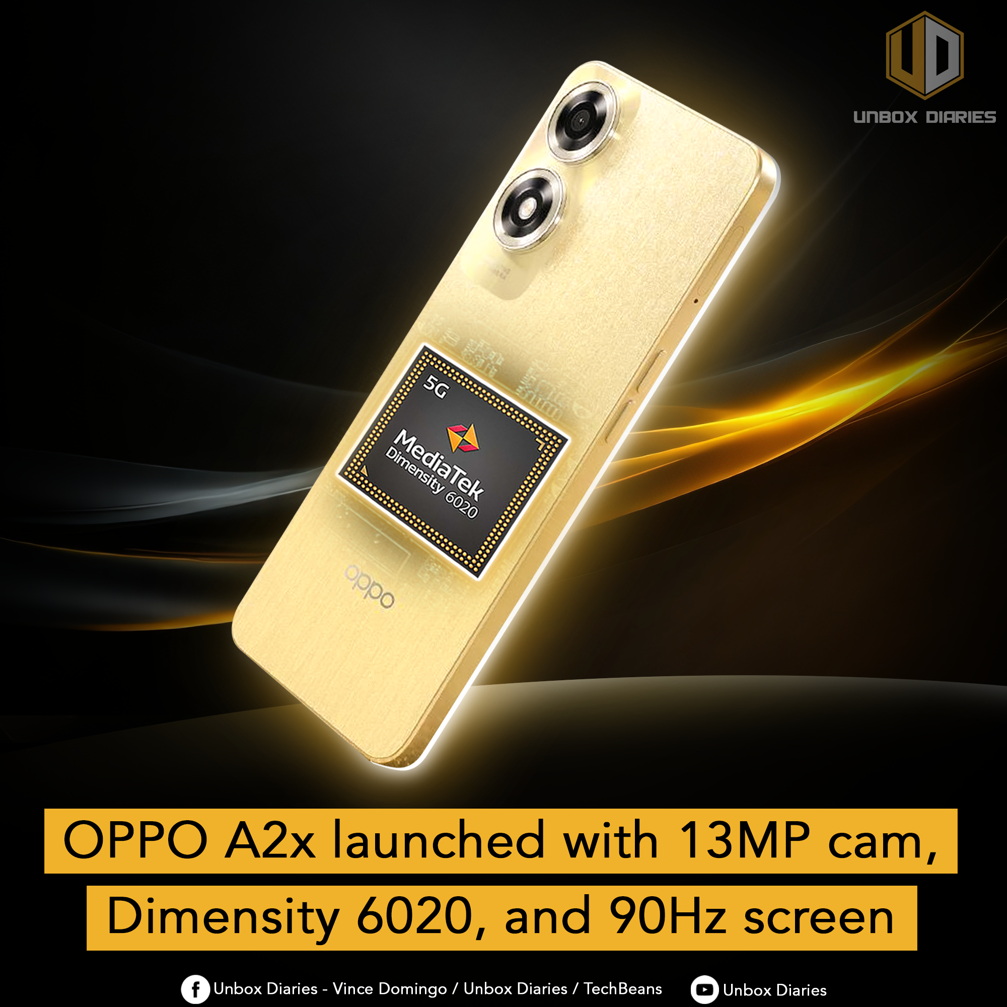 OPPO A2x launched with 13MP cam, Dimensity 6020, and 90Hz screen - Unbox Diaries