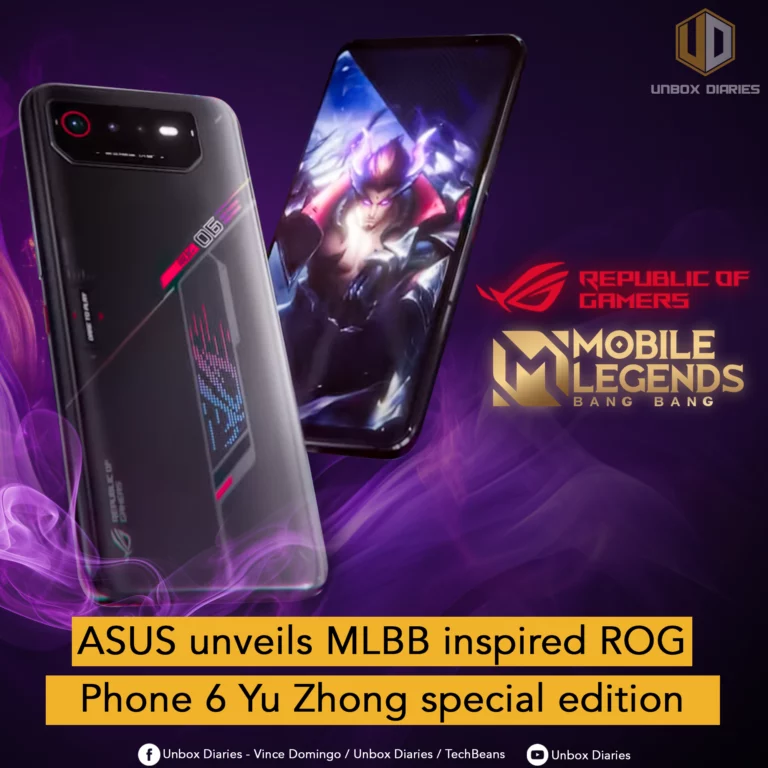 ASUS unveils MLBB inspired ROG Phone 6 Yu Zhong special edition - Unbox ...