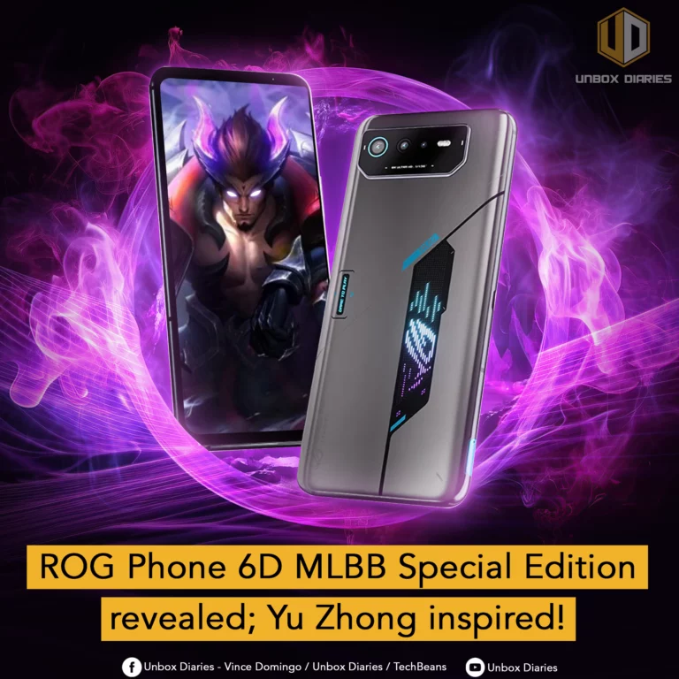 ROG Phone 6D MLBB Special Edition revealed; Yu Zhong inspired! - Unbox ...