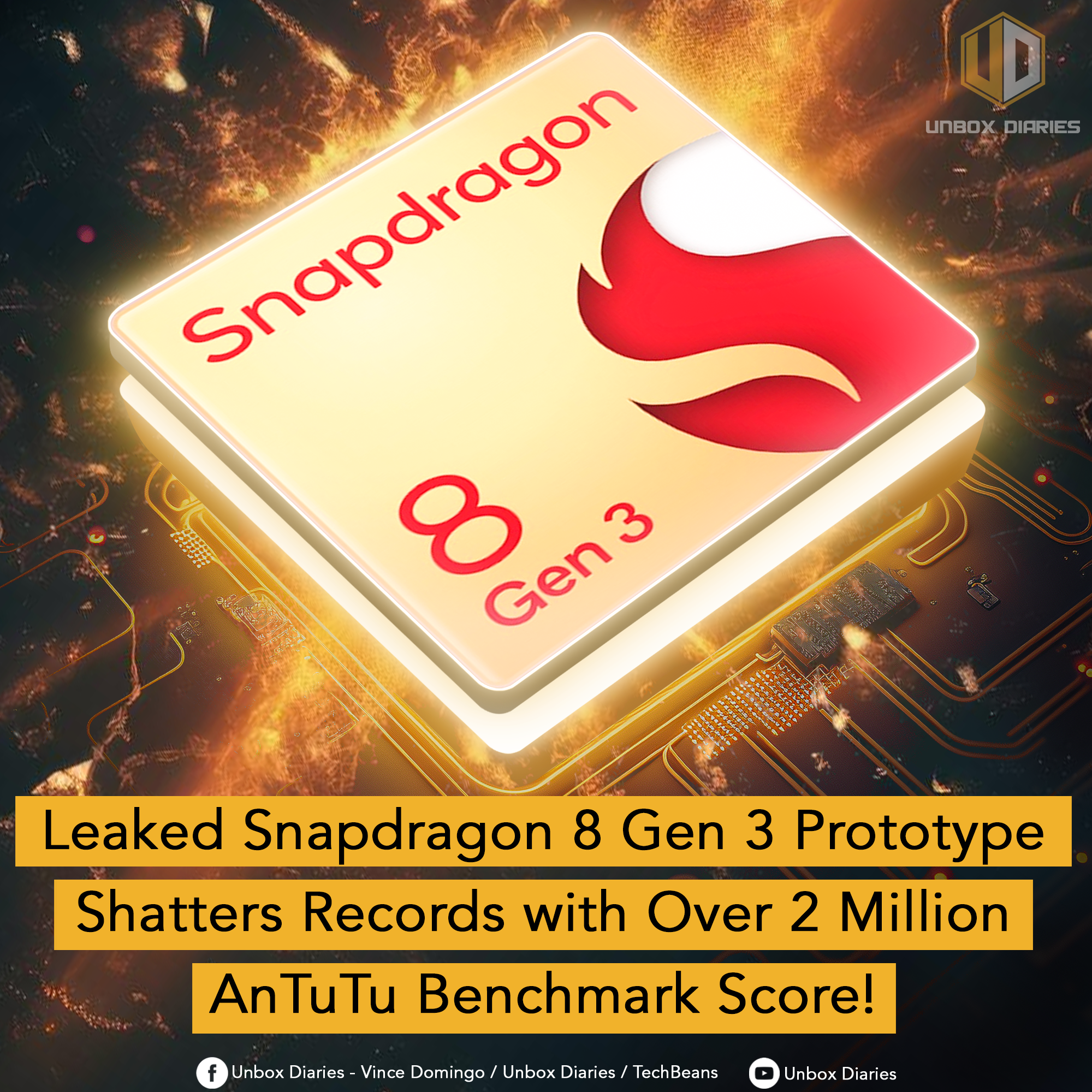 Leaked Snapdragon 8 Gen 3 Prototype Shatters Records with Over 2 ...