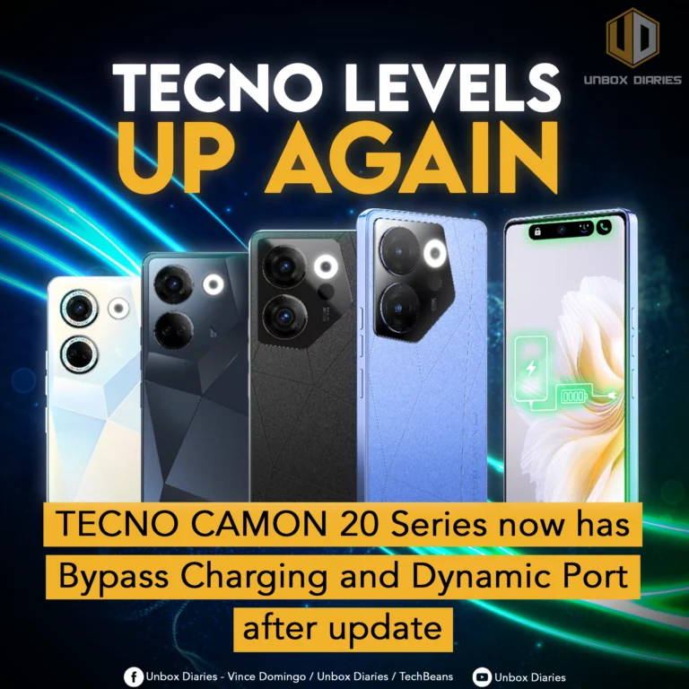 TECNO CAMON 20 Series now has Bypass Charging and Dynamic Port after ...