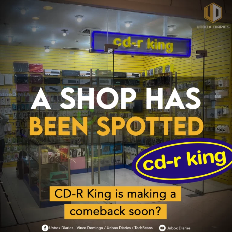 CD-R King is making a comeback soon? - Unbox Diaries
