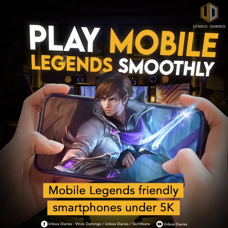 Mobile Legends friendly smartphones under 5K - Unbox Diaries
