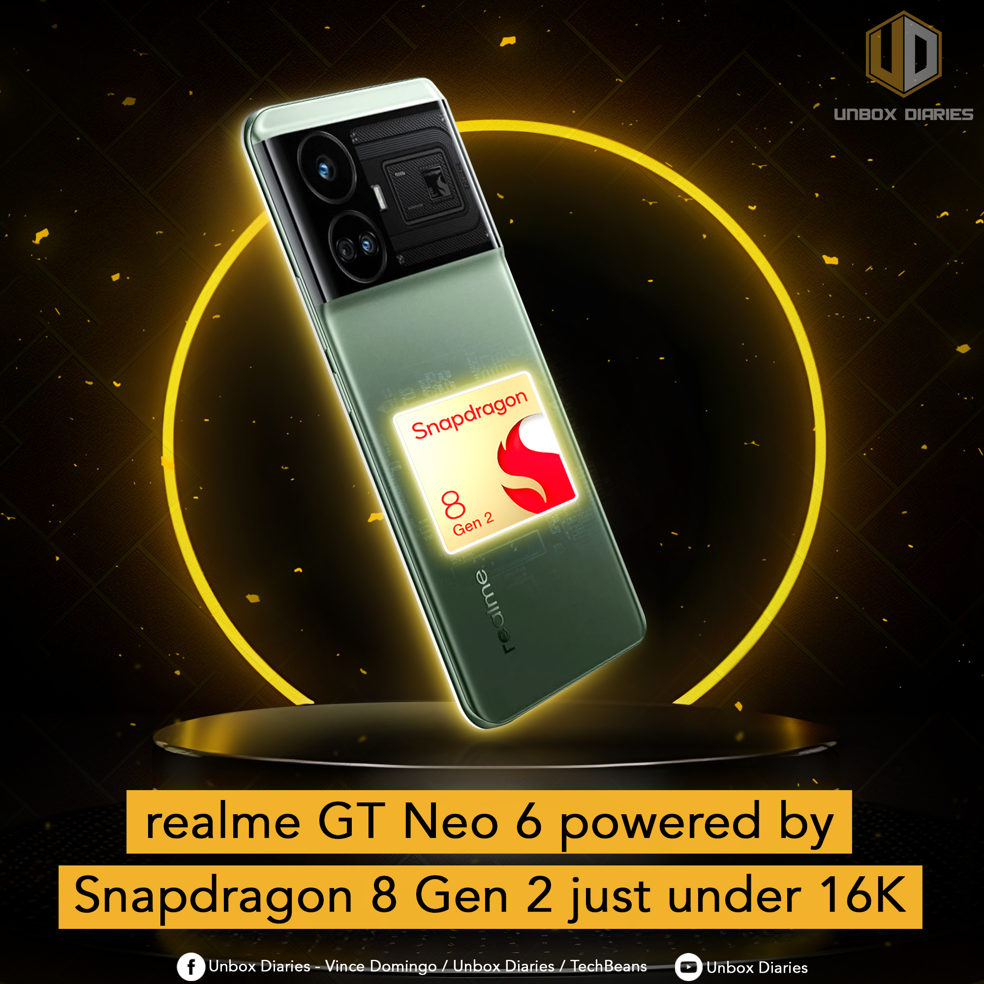 realme GT Neo 6 powered by Snapdragon 8 Gen 2 just under 16K - Unbox ...