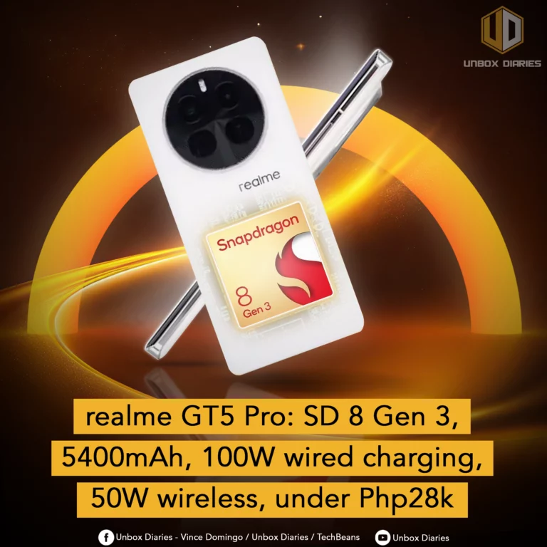 realme GT5 Pro: SD 8 Gen 3, 5400mAh, 100W wired charging, 50W wireless ...