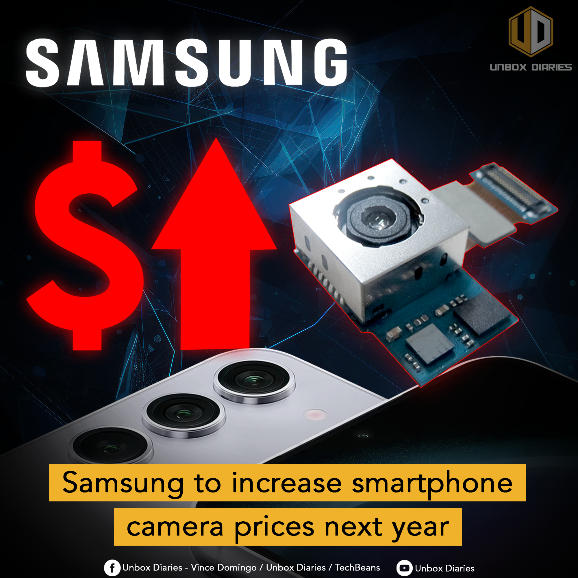 Samsung to increase smartphone camera prices next year - Unbox Diaries