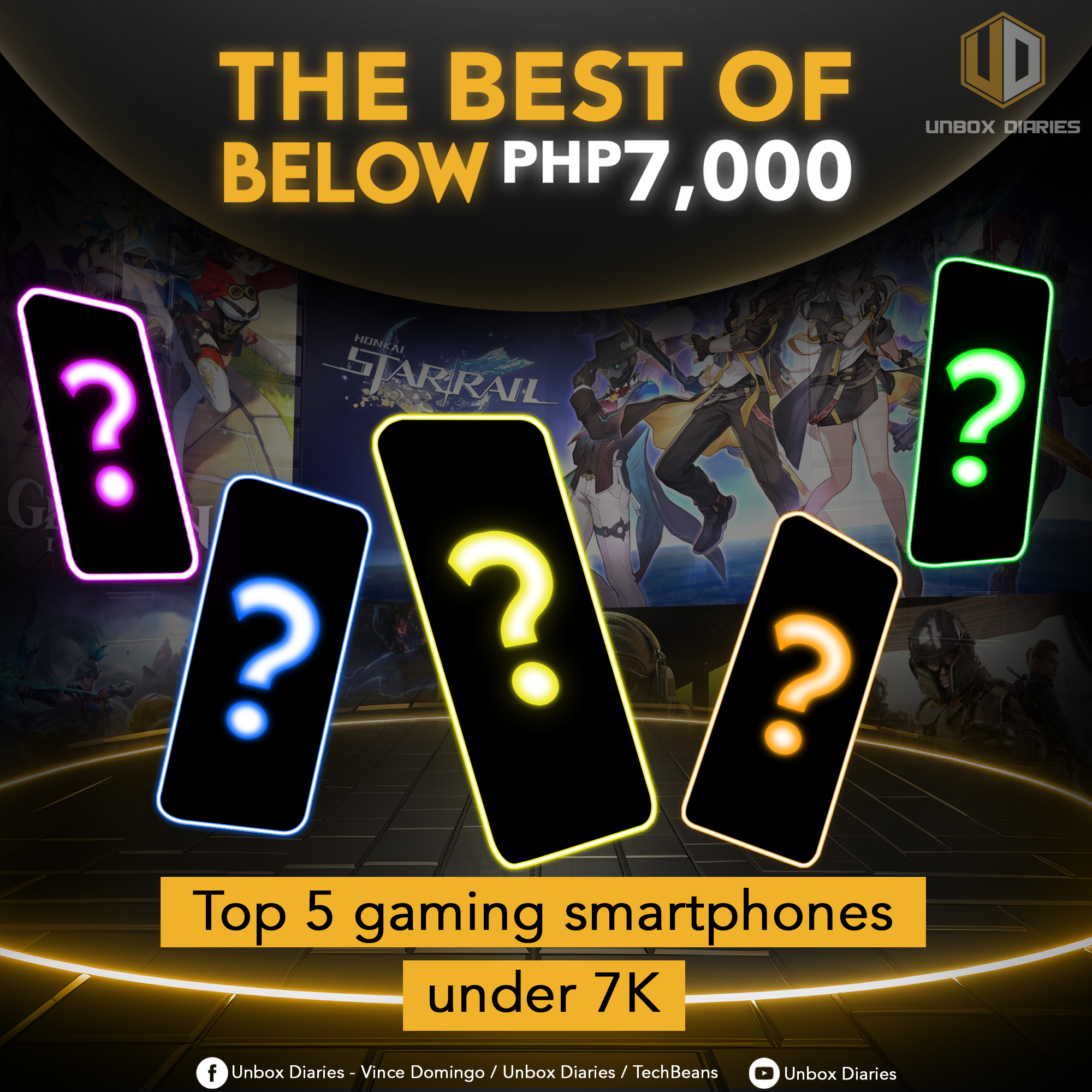 Top 5 gaming smartphones under 7K - Unbox Diaries