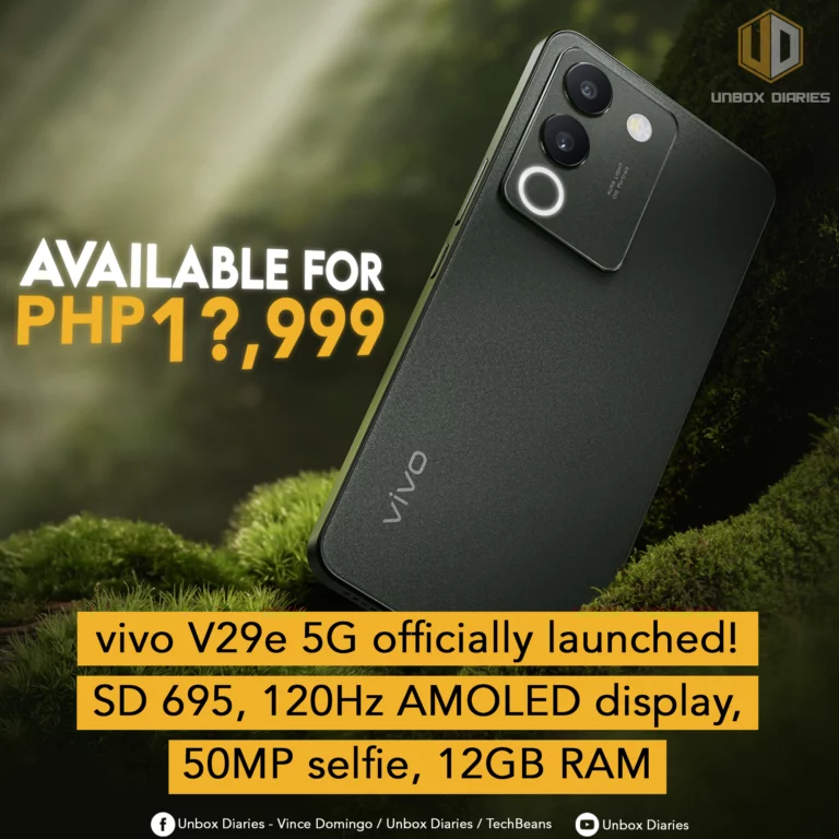 vivo V29e 5G officially launched! SD 695, 120Hz AMOLED display, 50MP ...