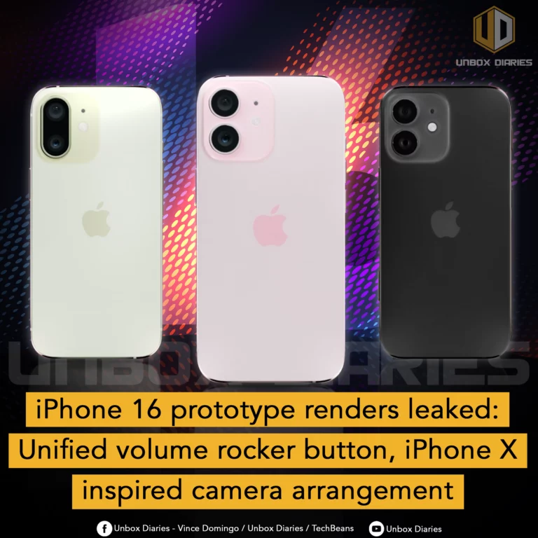 iPhone 16 prototype renders leaked: Unified volume rocker button ...