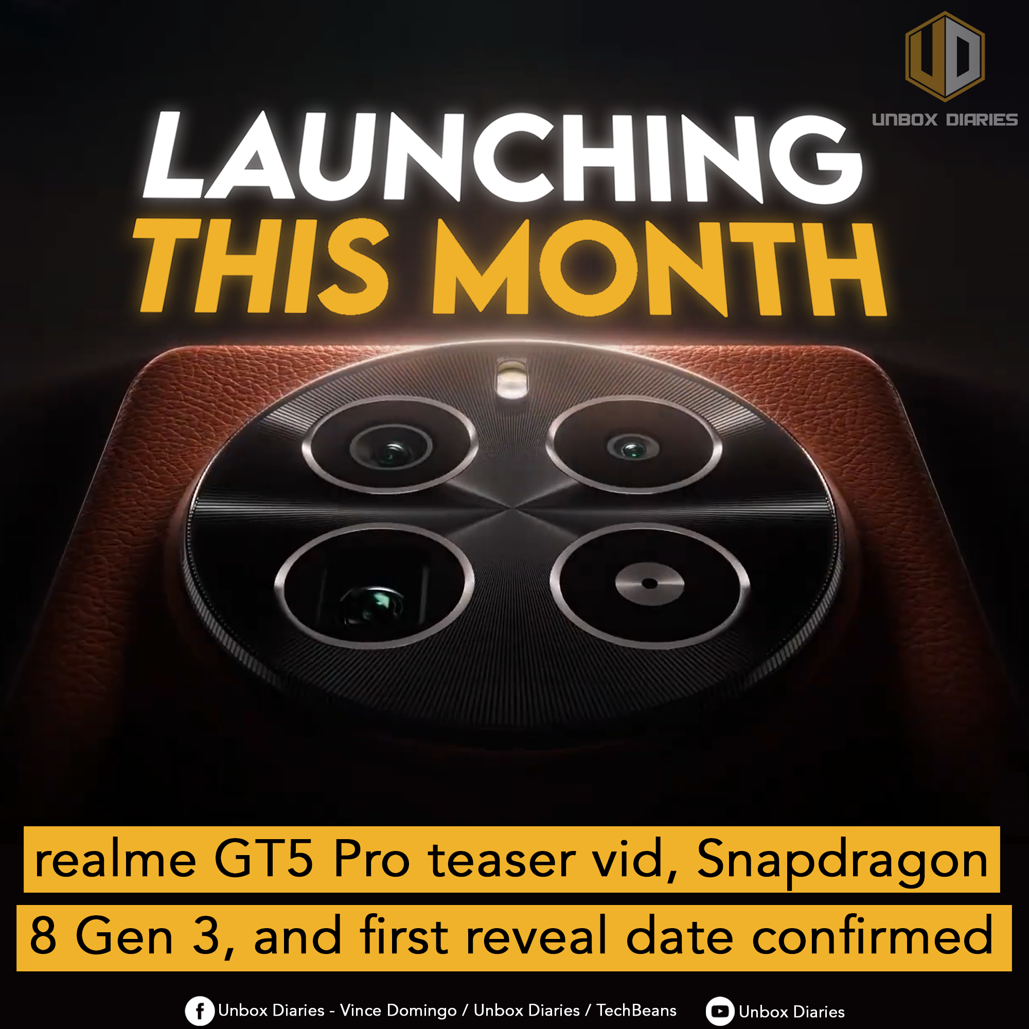 realme GT5 Pro teaser vid, Snapdragon 8 Gen 3, and first reveal date ...
