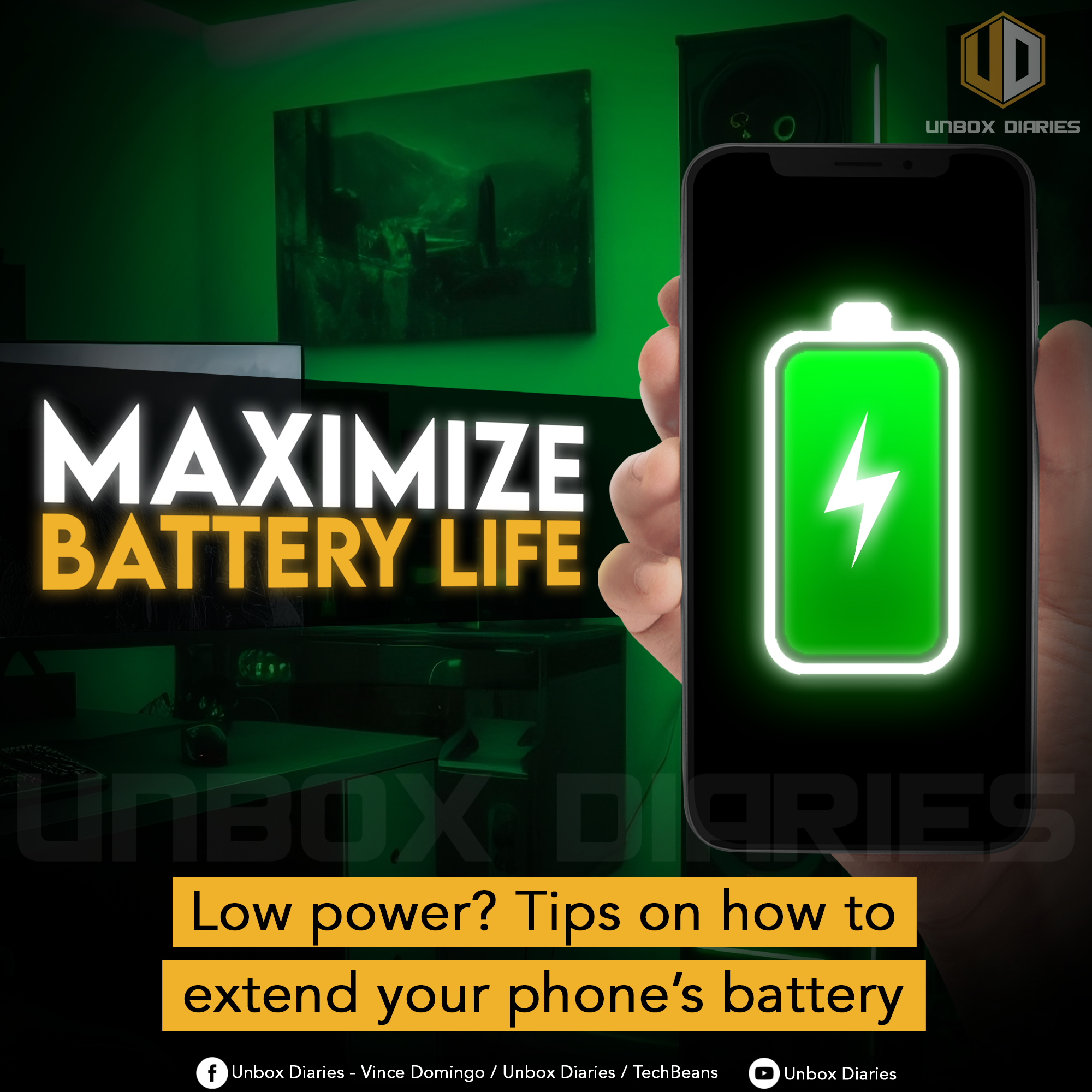 Low power? Tips on how to extend your phone’s battery - Unbox Diaries