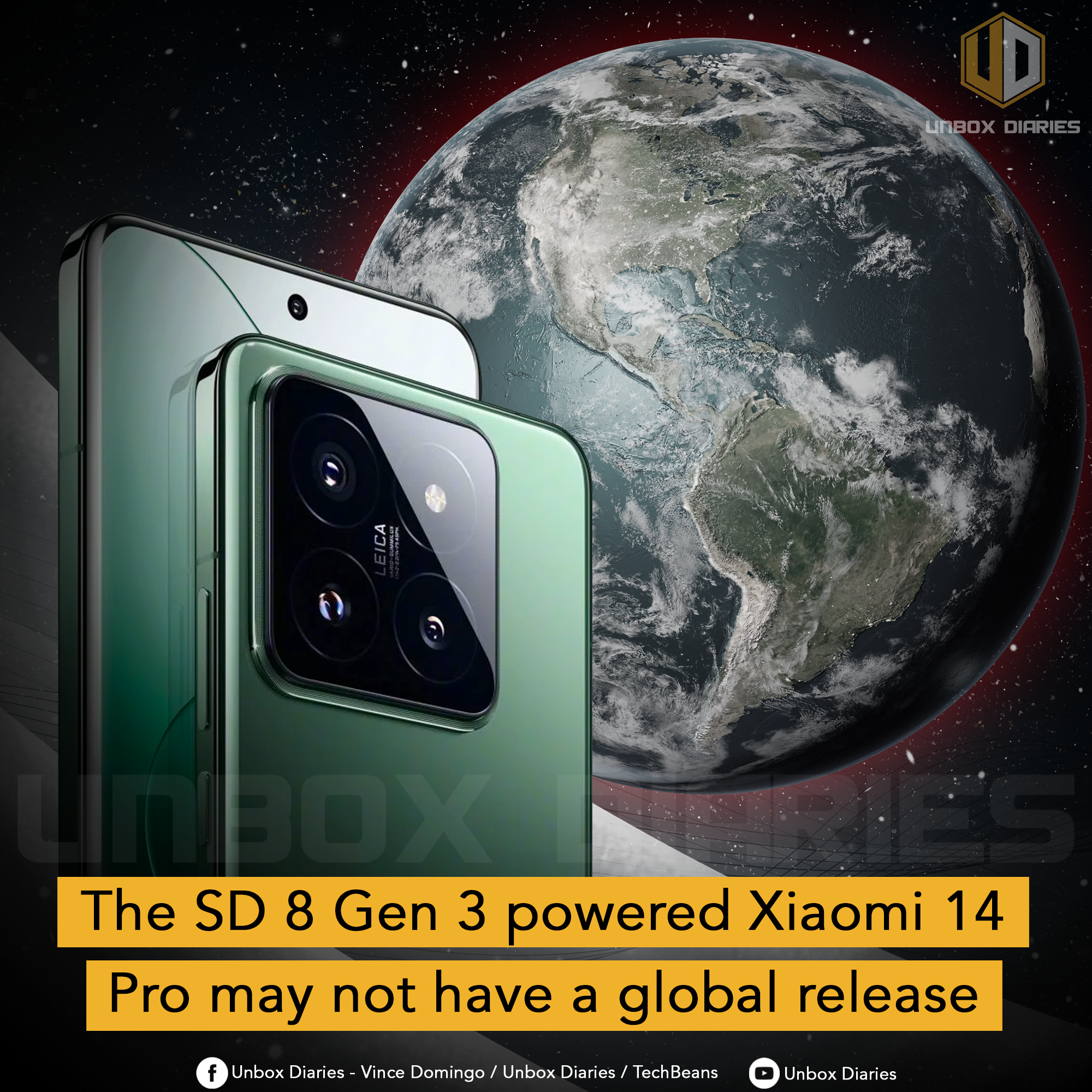 The SD 8 Gen 3 powered Xiaomi 14 Pro may not have a global release ...