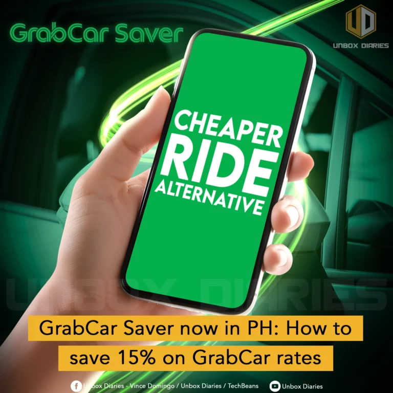 GrabCar Saver now in PH: How to save up to 15% on GrabCar rates - Unbox ...