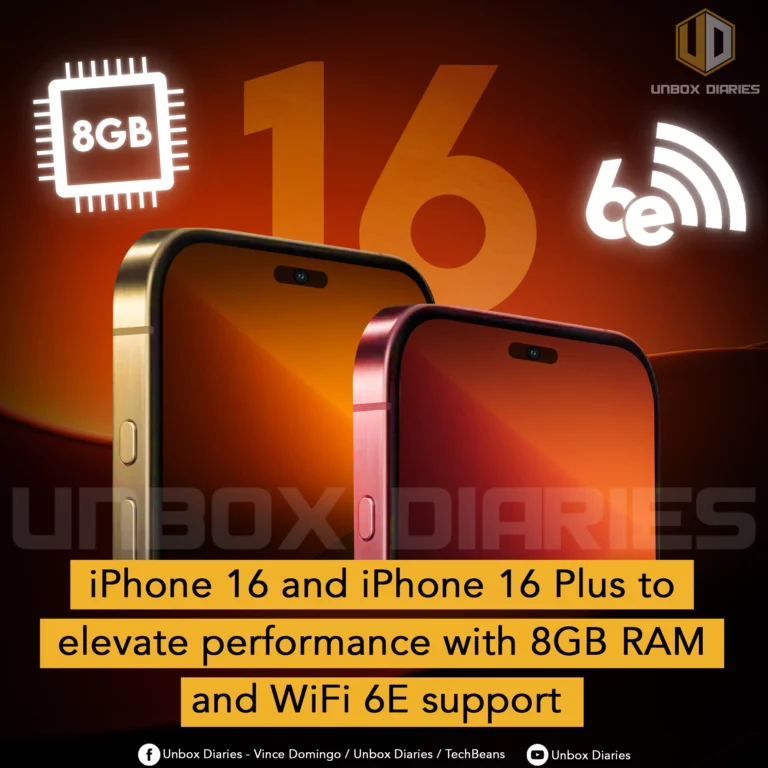 iPhone 16 and iPhone 16 Plus to elevate performance with 8GB RAM and WiFi 6E support - Unbox Diaries