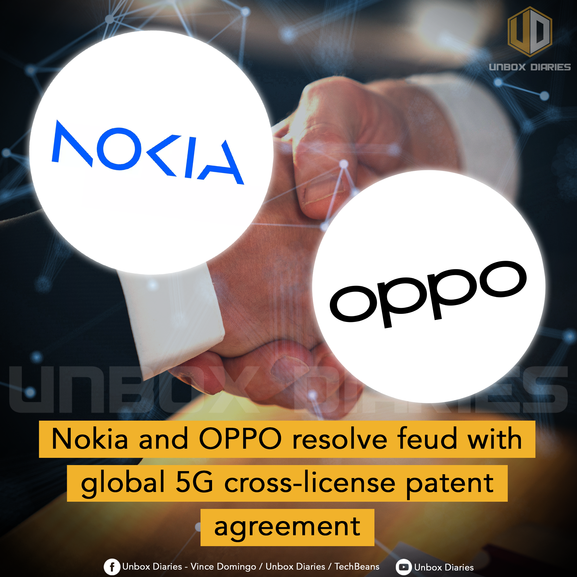 Nokia and OPPO resolve feud with global 5G cross-license patent ...