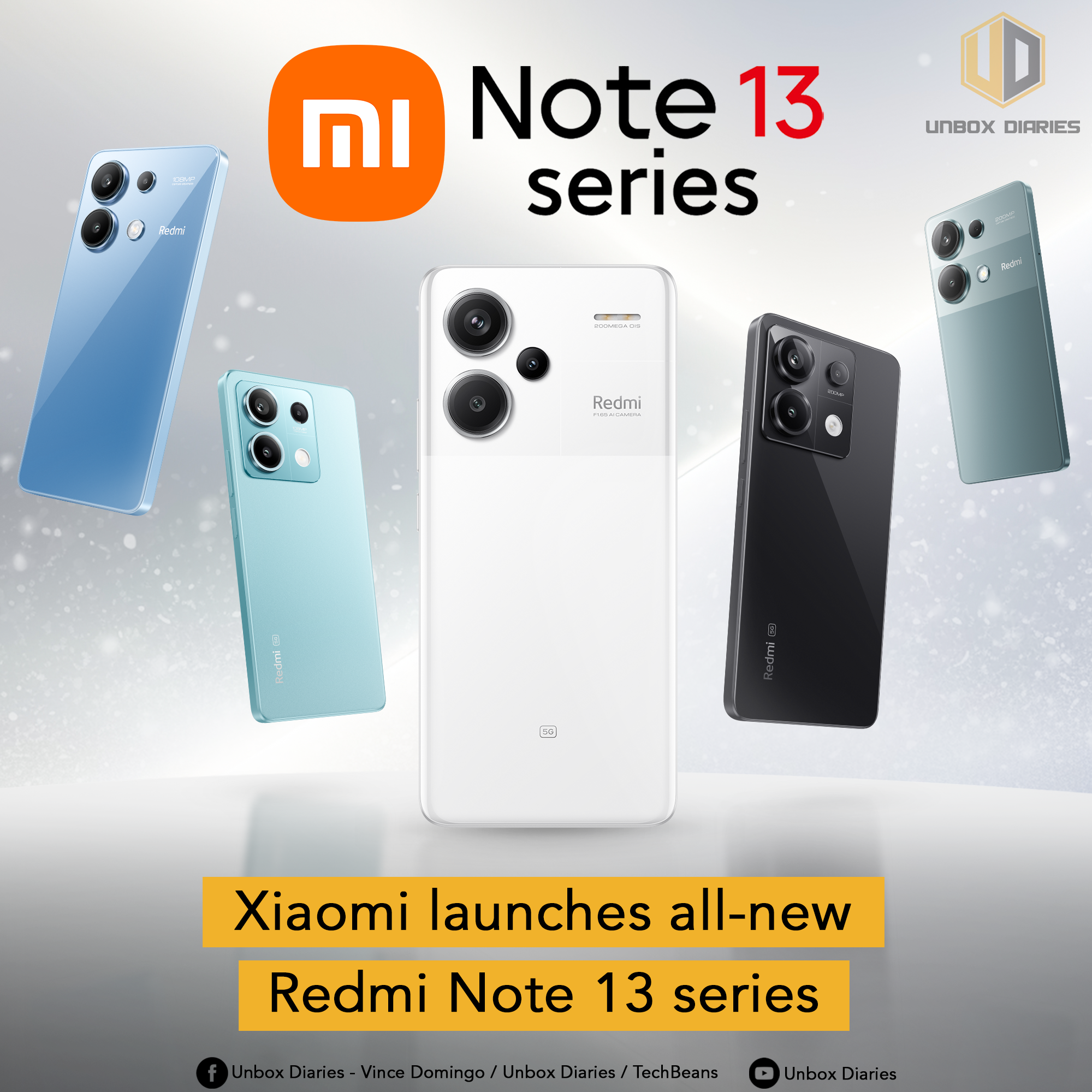 Xiaomi launches all-new Redmi Note 13 series - Unbox Diaries