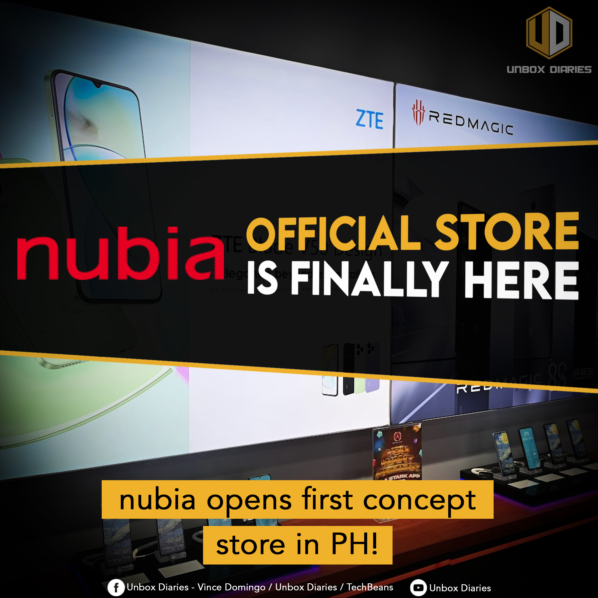 nubia opens first concept store in PH - Unbox Diaries