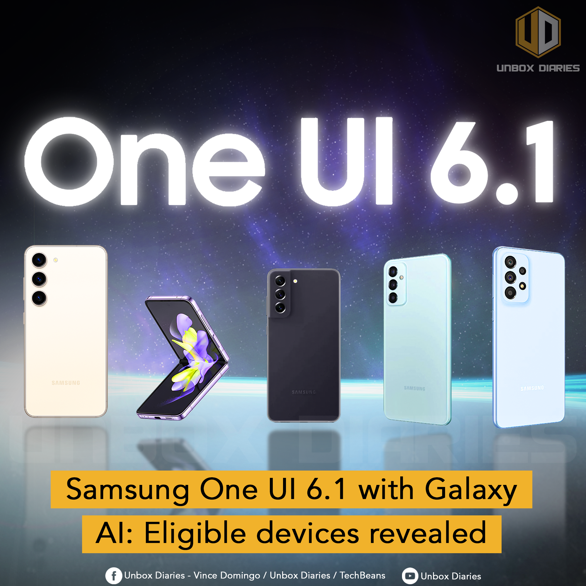 Samsung One UI 6.1 with Galaxy AI: Eligible devices revealed - Unbox ...